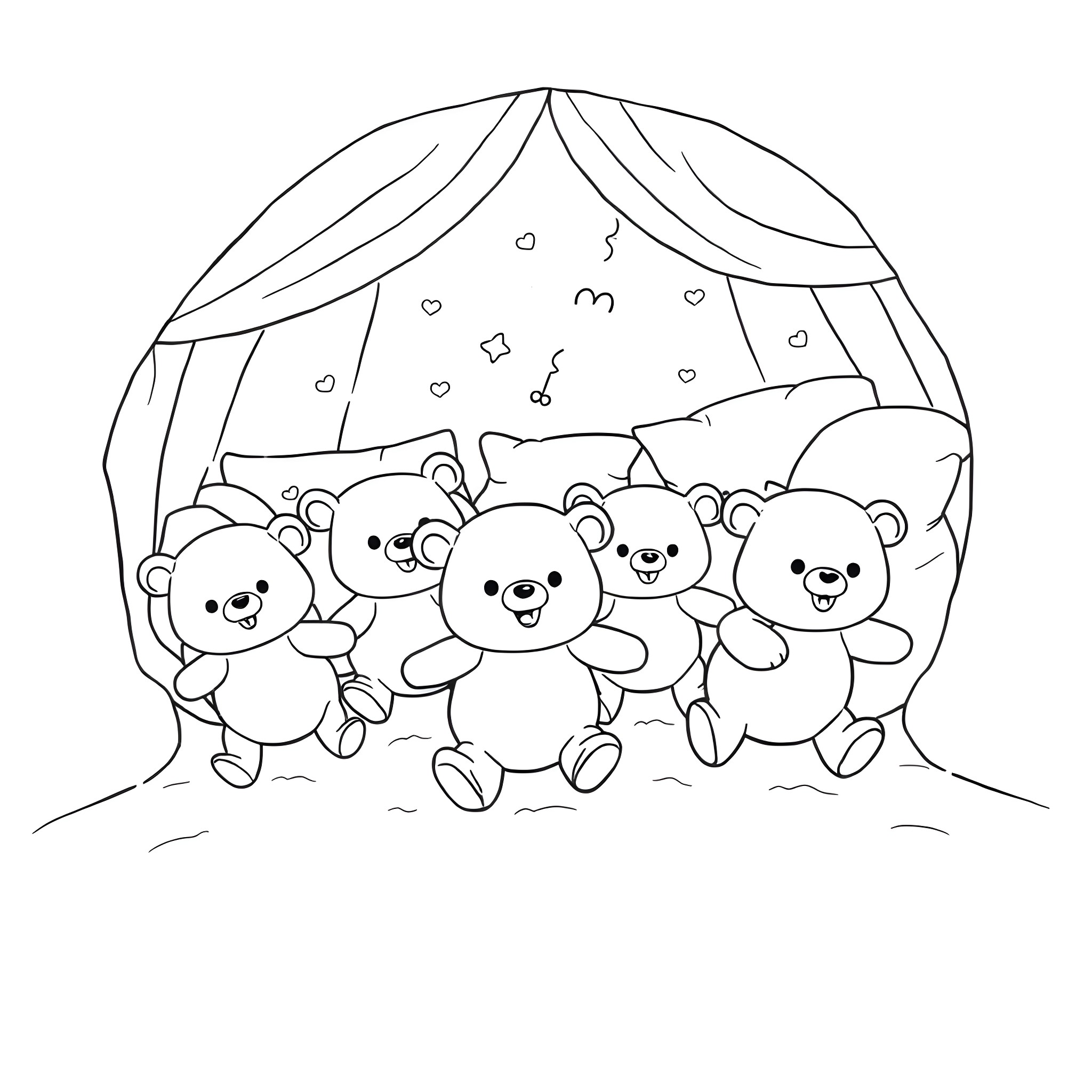 Best Stuffed Animal Coloring Pages (Free Printable PDF)