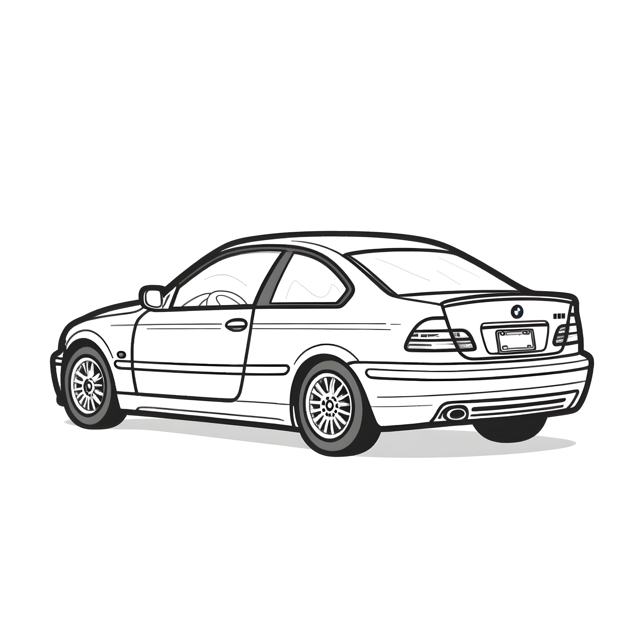 Best BMW Coloring Pages (Free Printable PDF)