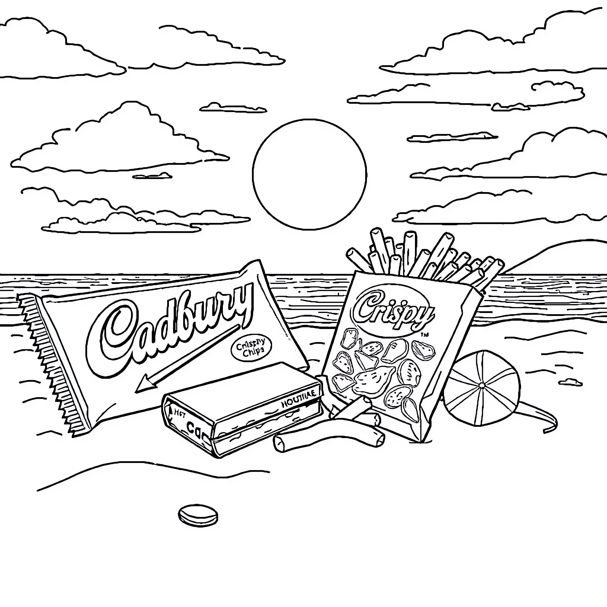 3 Best Chocolate Coloring Pages (Free Printable PDFs)