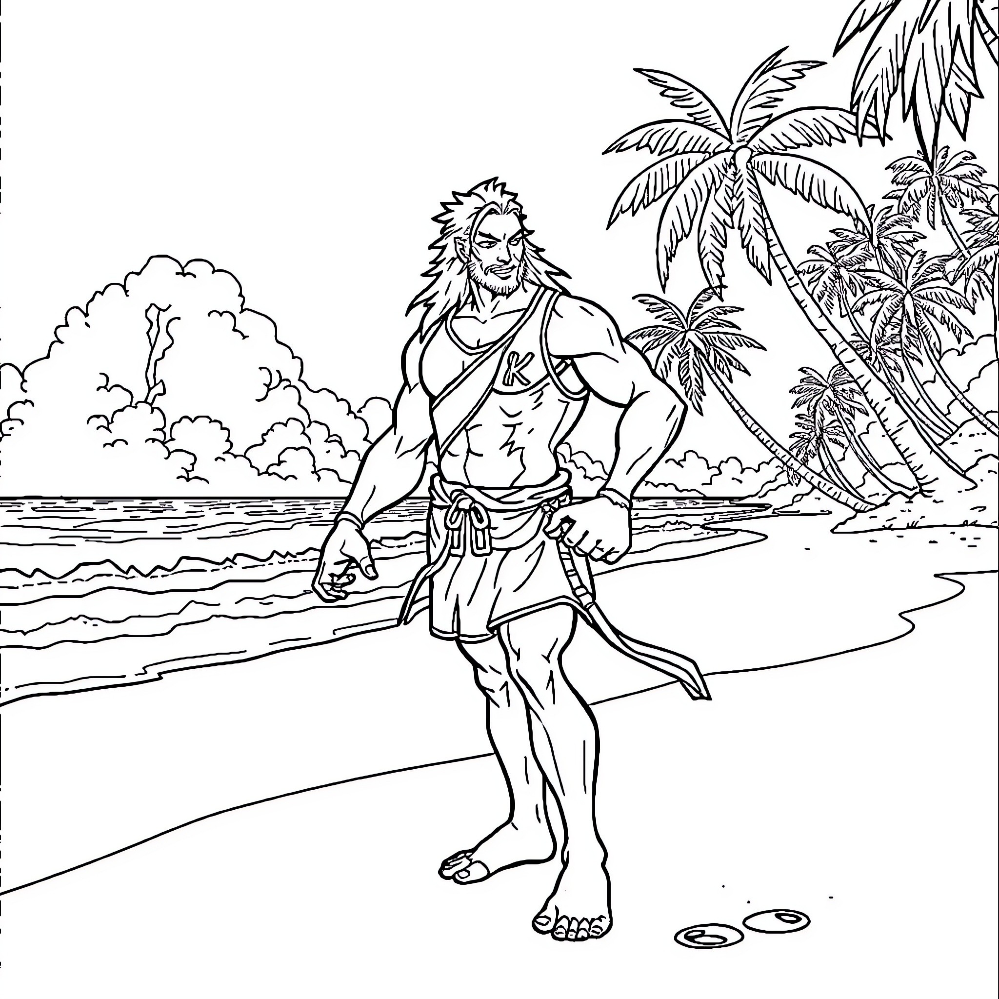 40 Best Sangoku Coloring Pages (Free Printable PDFs)