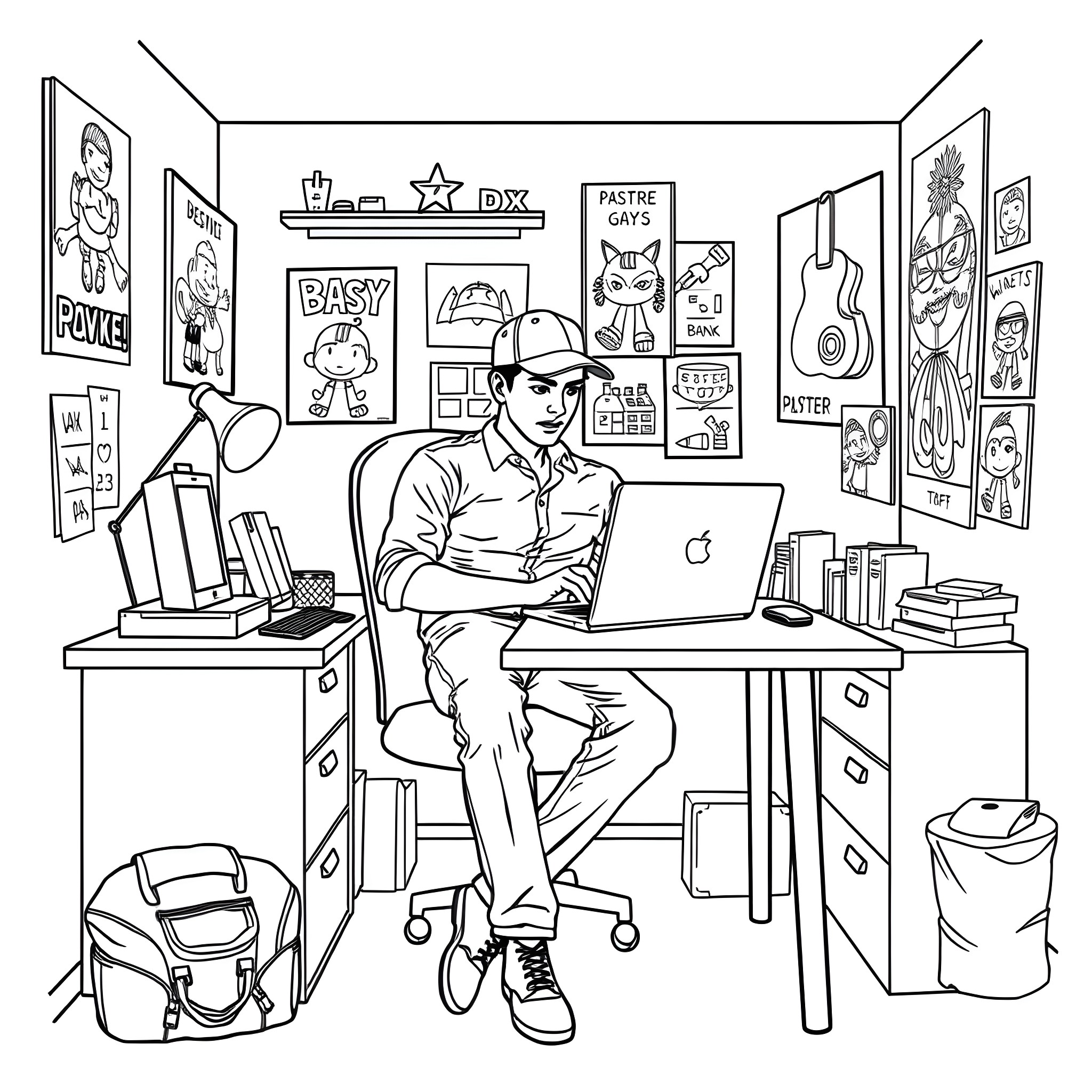 Best Teen Coloring Pages (Free Printable PDF)