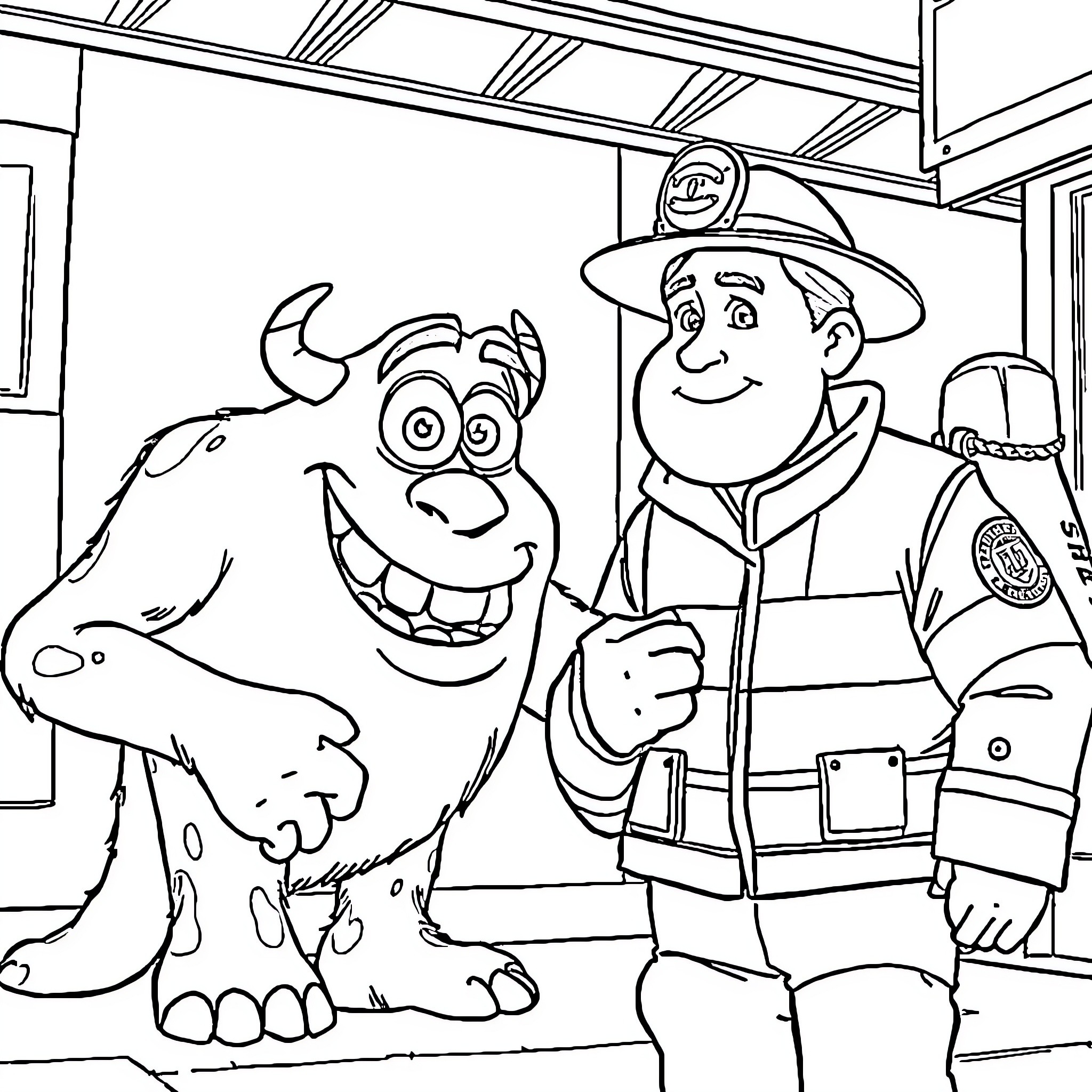 Best Sully Coloring Pages (Free Printable PDF)
