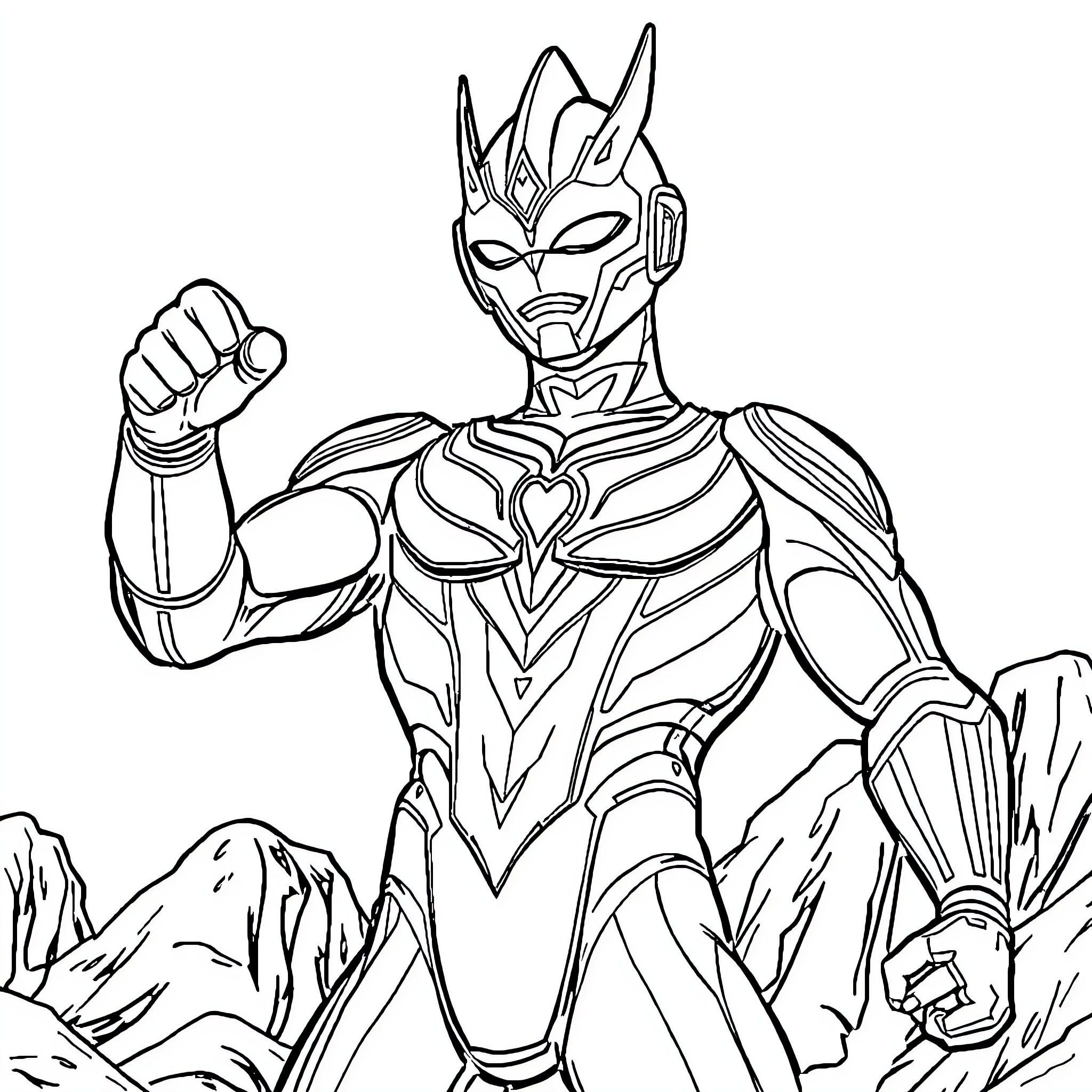 Best Ultraman Coloring Pages (Free Printable PDF)