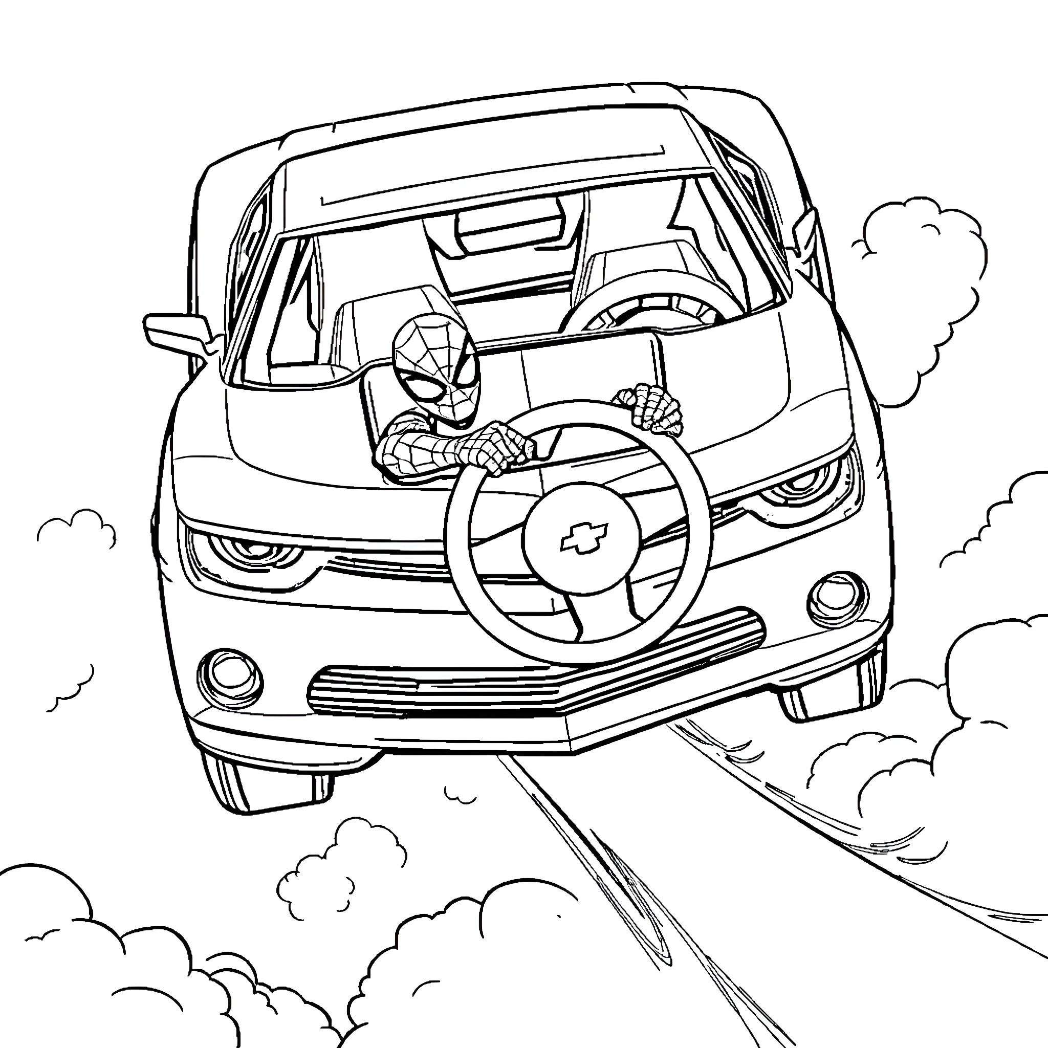 Best Chevrolet Coloring Pages (Free Printable PDF)