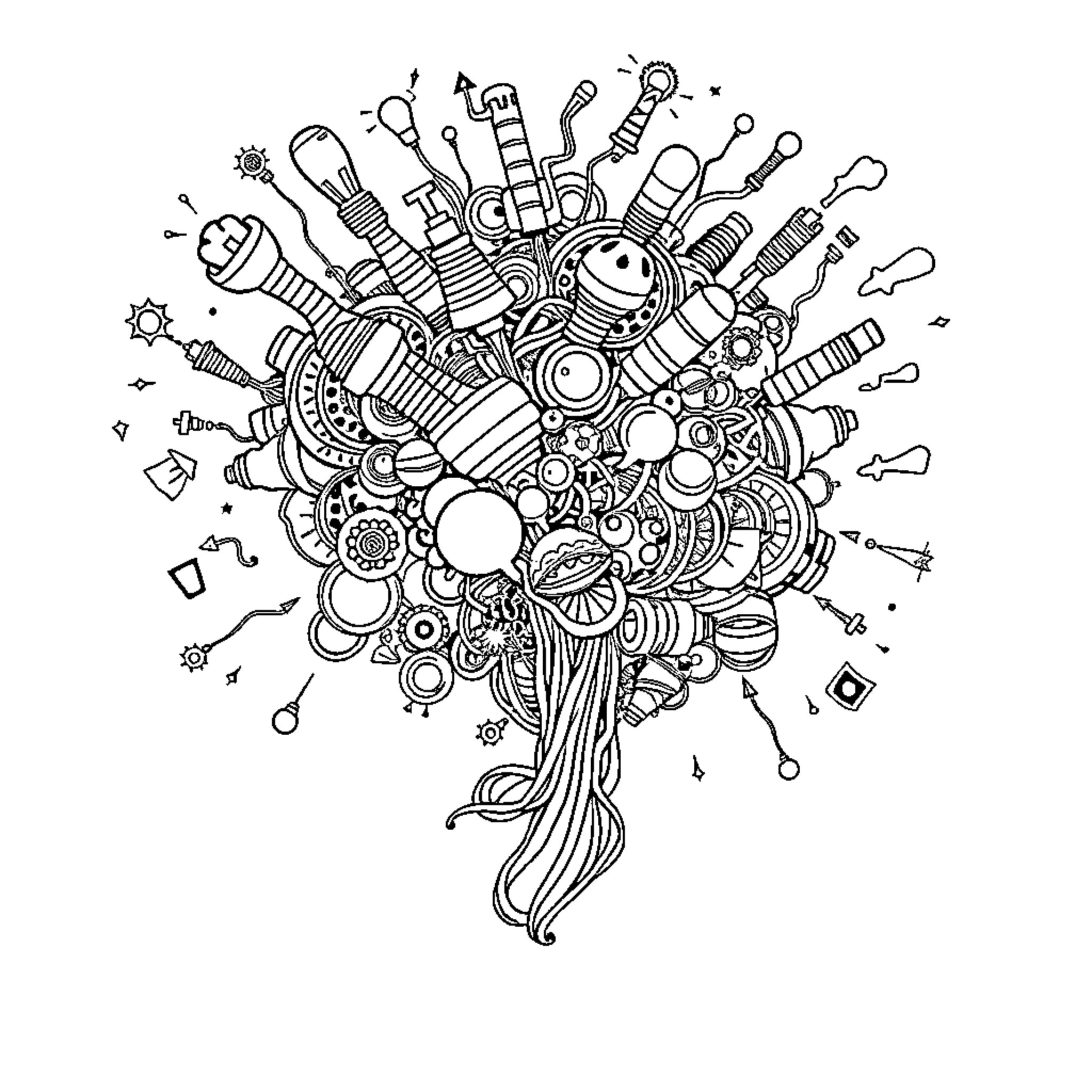 Best Brain Coloring Pages (Free Printable PDF)