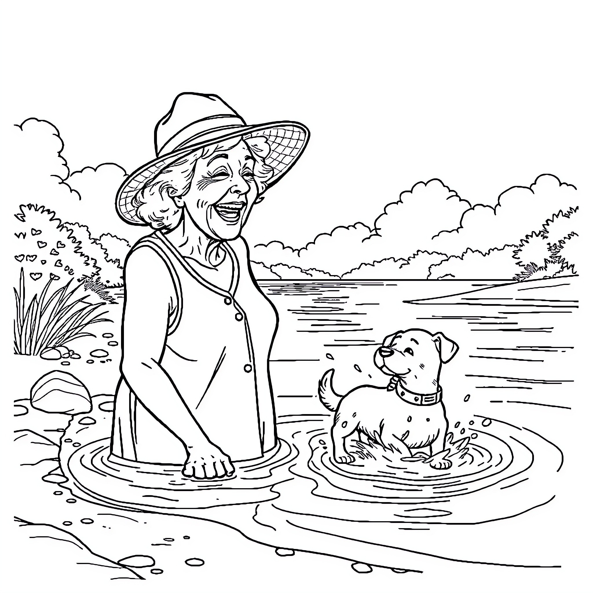 Best Grandma Coloring Pages (Free Printable PDF)
