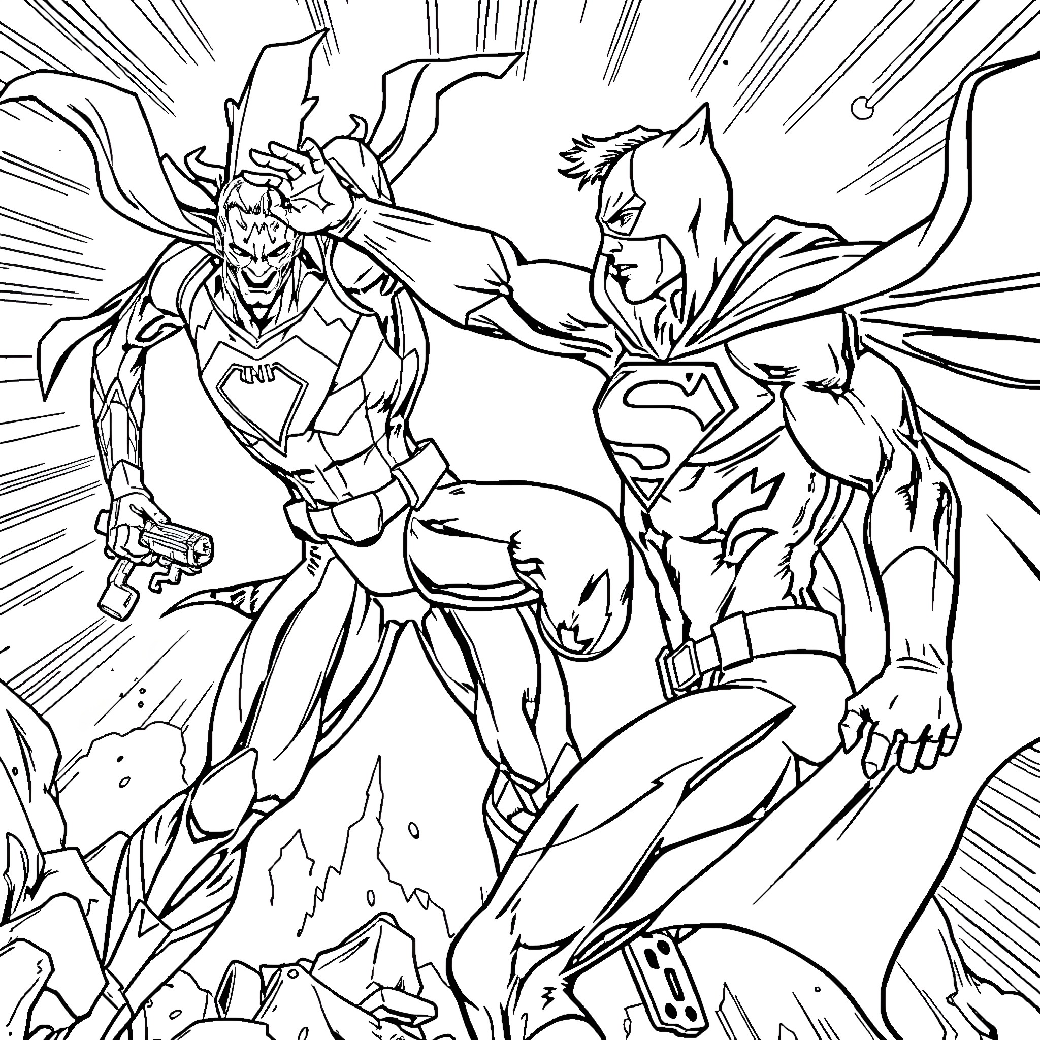 Best Superhero Coloring Pages (Free Printable PDF)