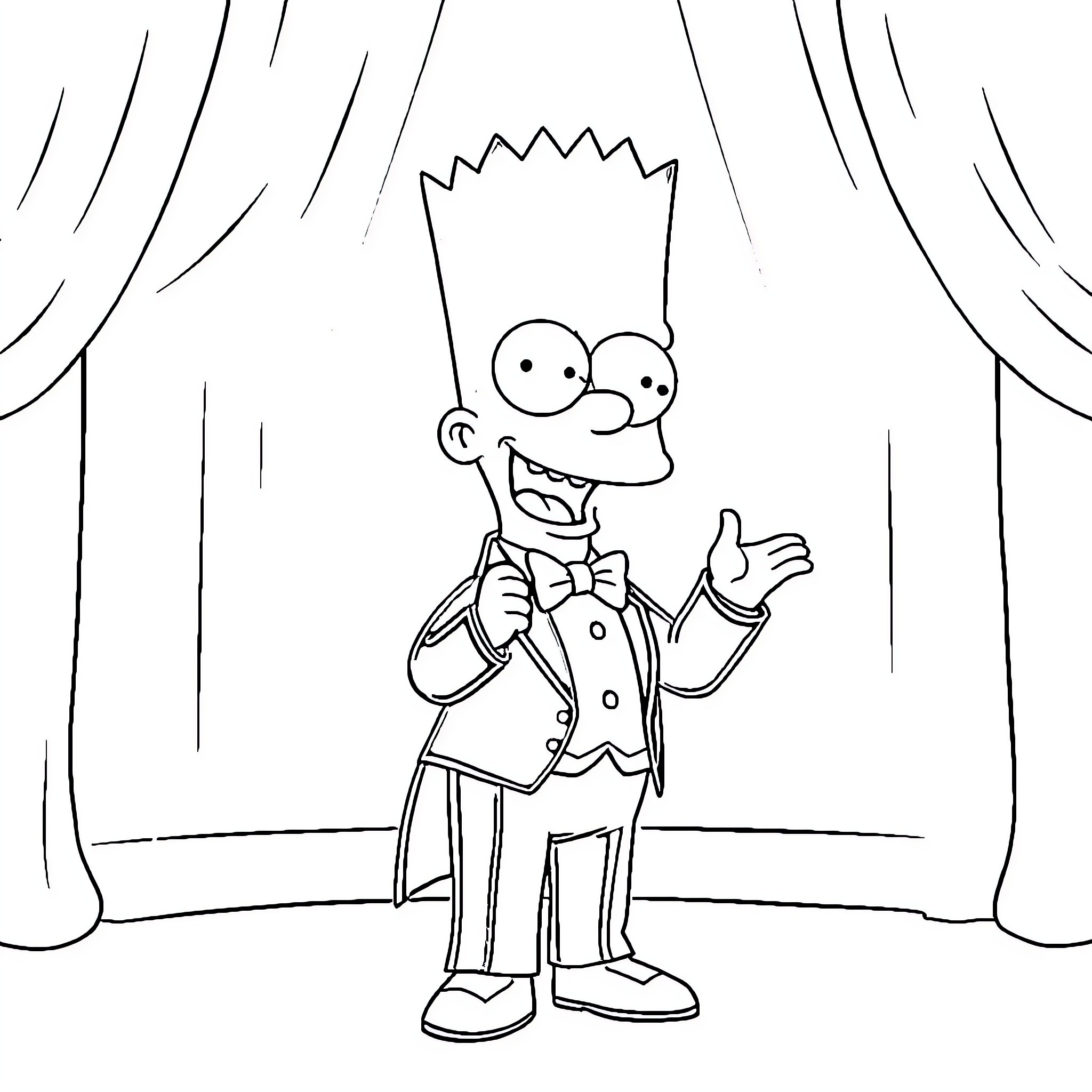 116 Best Bart Simpson Coloring Pages (Free Printable PDFs)