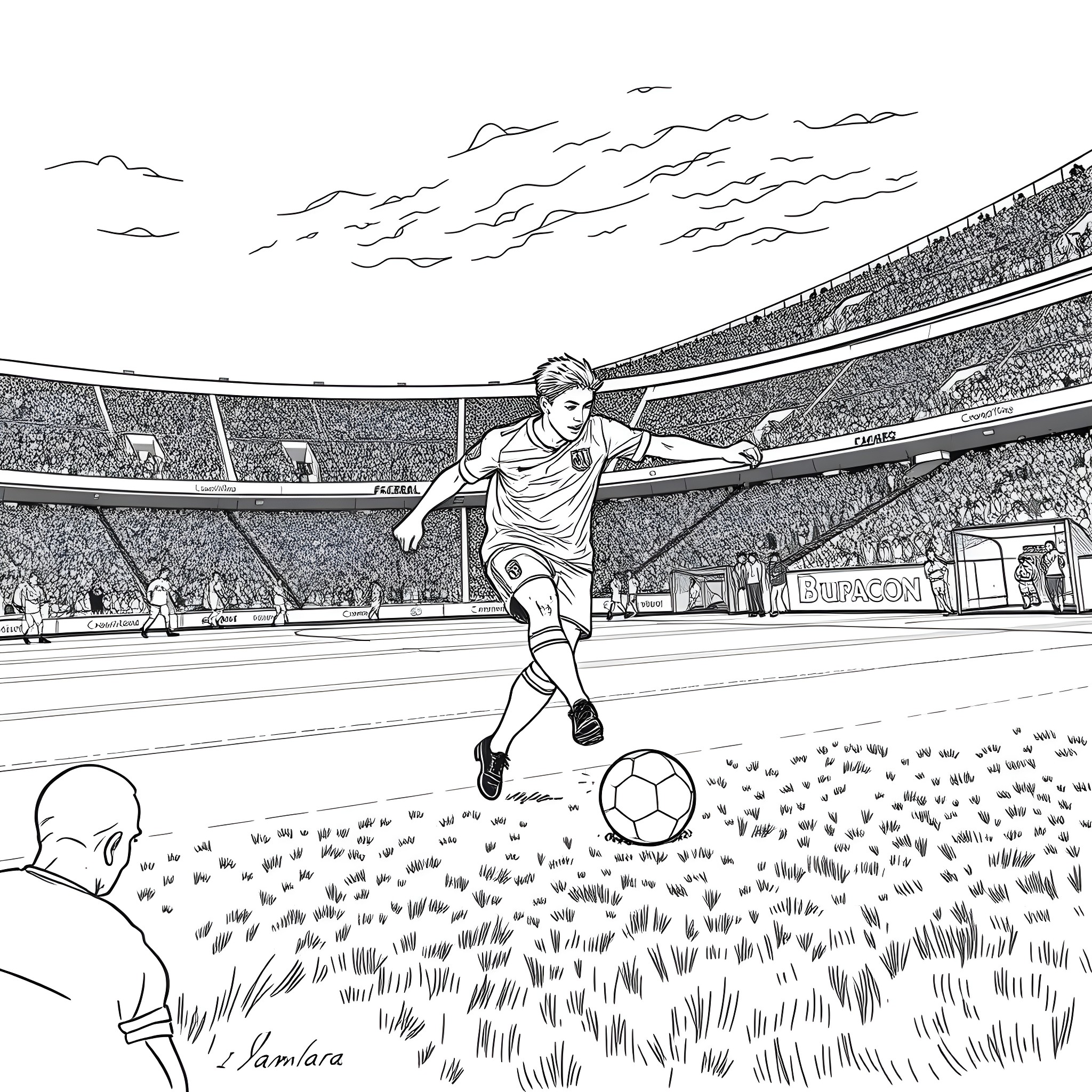 Best Lamine Yamal Coloring Pages (Free Printable PDF)