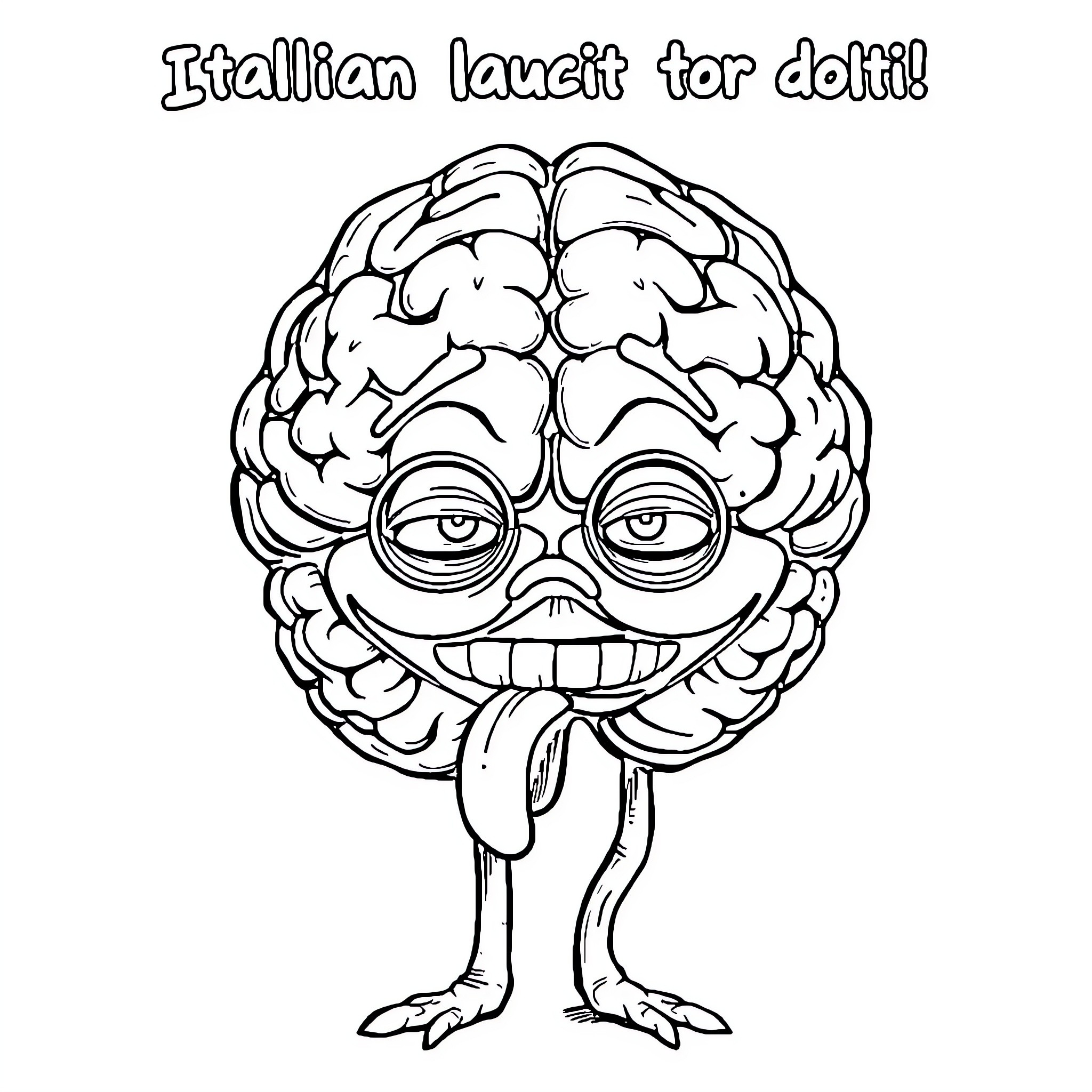 Best Italian Brainrot Coloring Pages (Free Printable PDF)