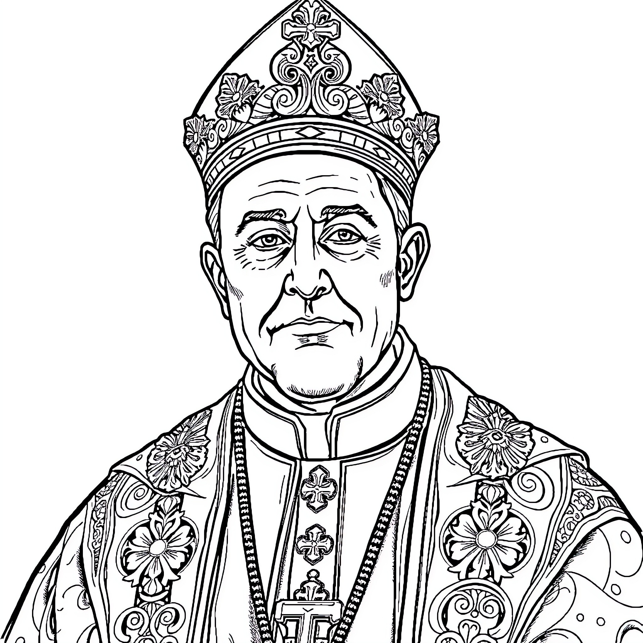 Best Pope Leo Coloring Pages (Free Printable PDF)
