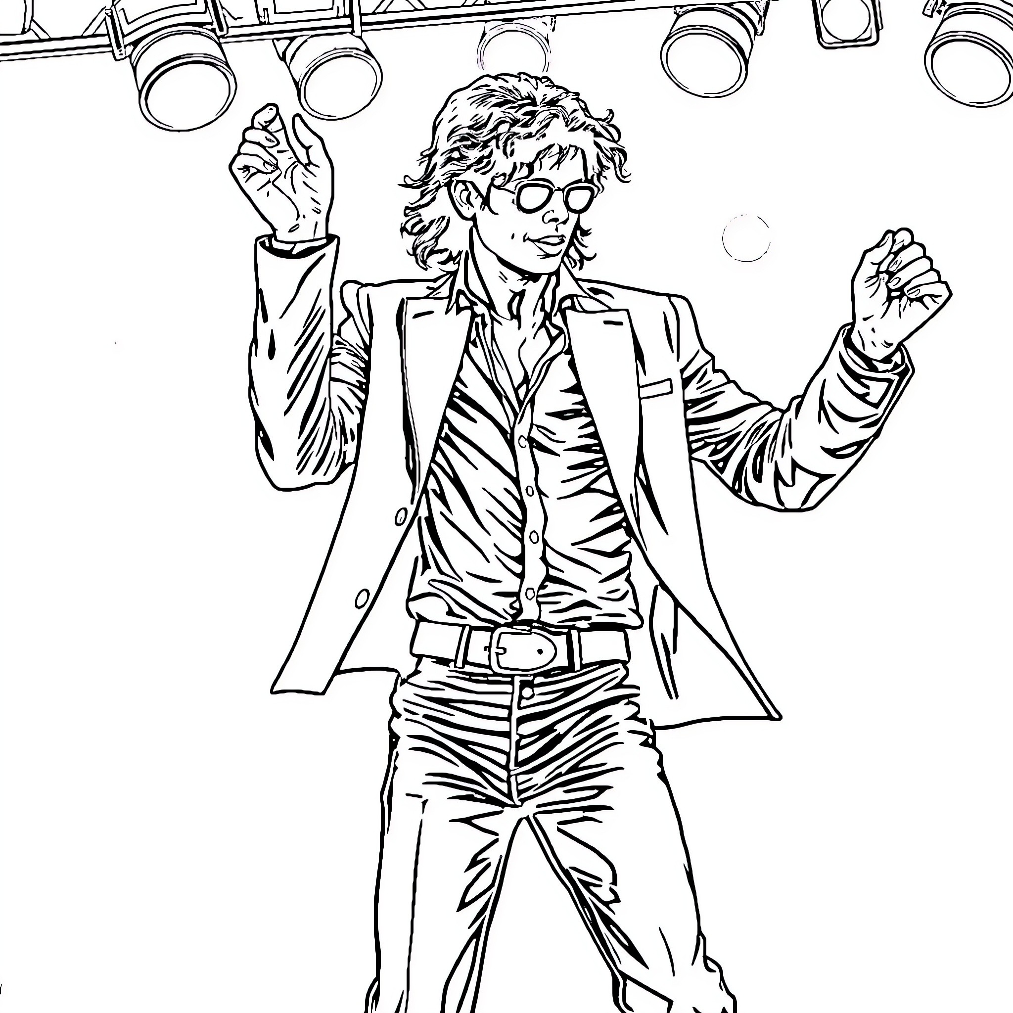 Best Michael Jackson Coloring Pages (Free Printable PDF)