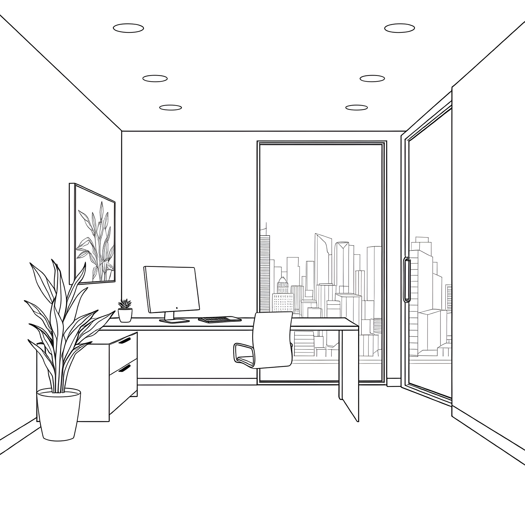 Best Office Coloring Pages (Free Printable PDF)