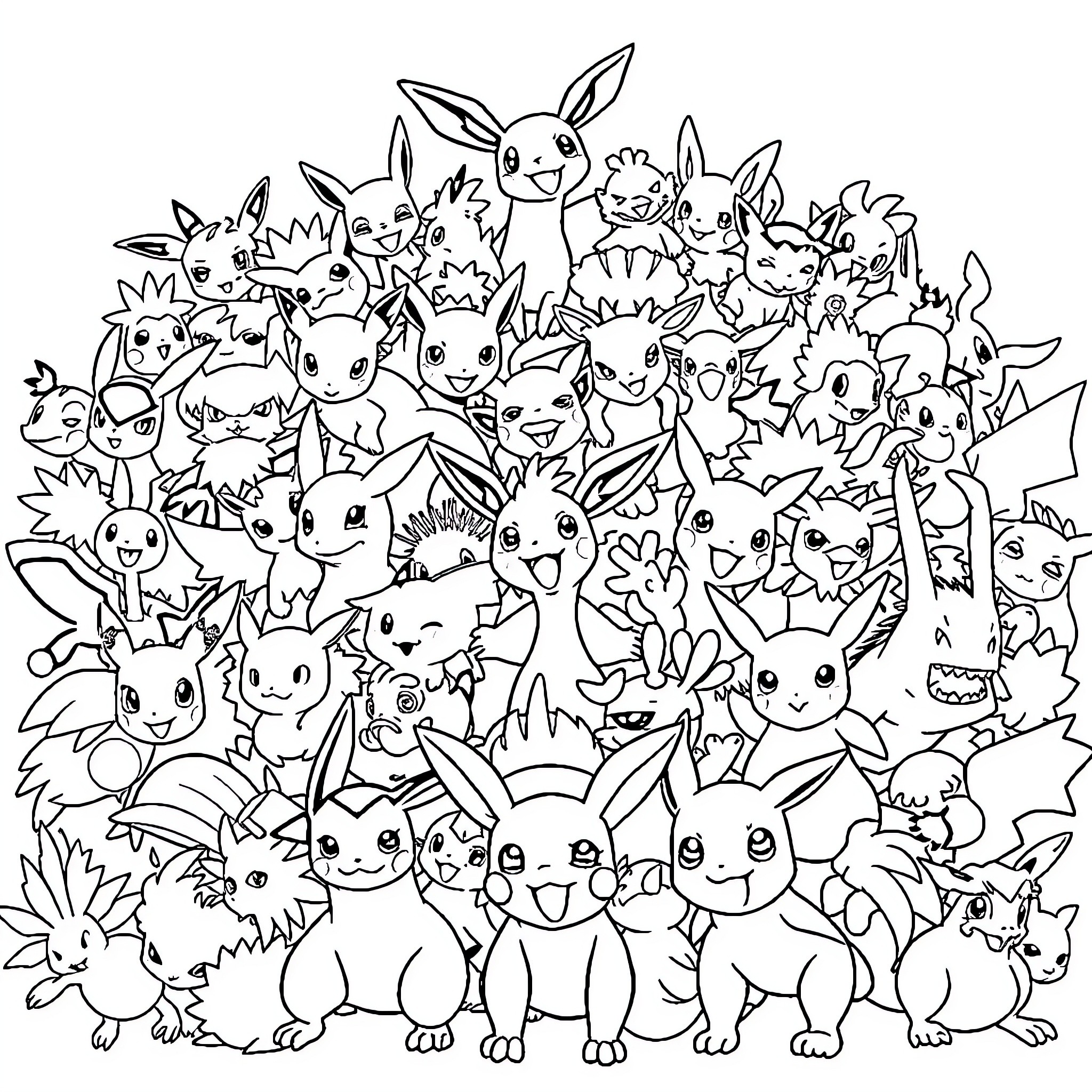 533 Best Pokémon Coloring Pages (Free Printable PDFs)