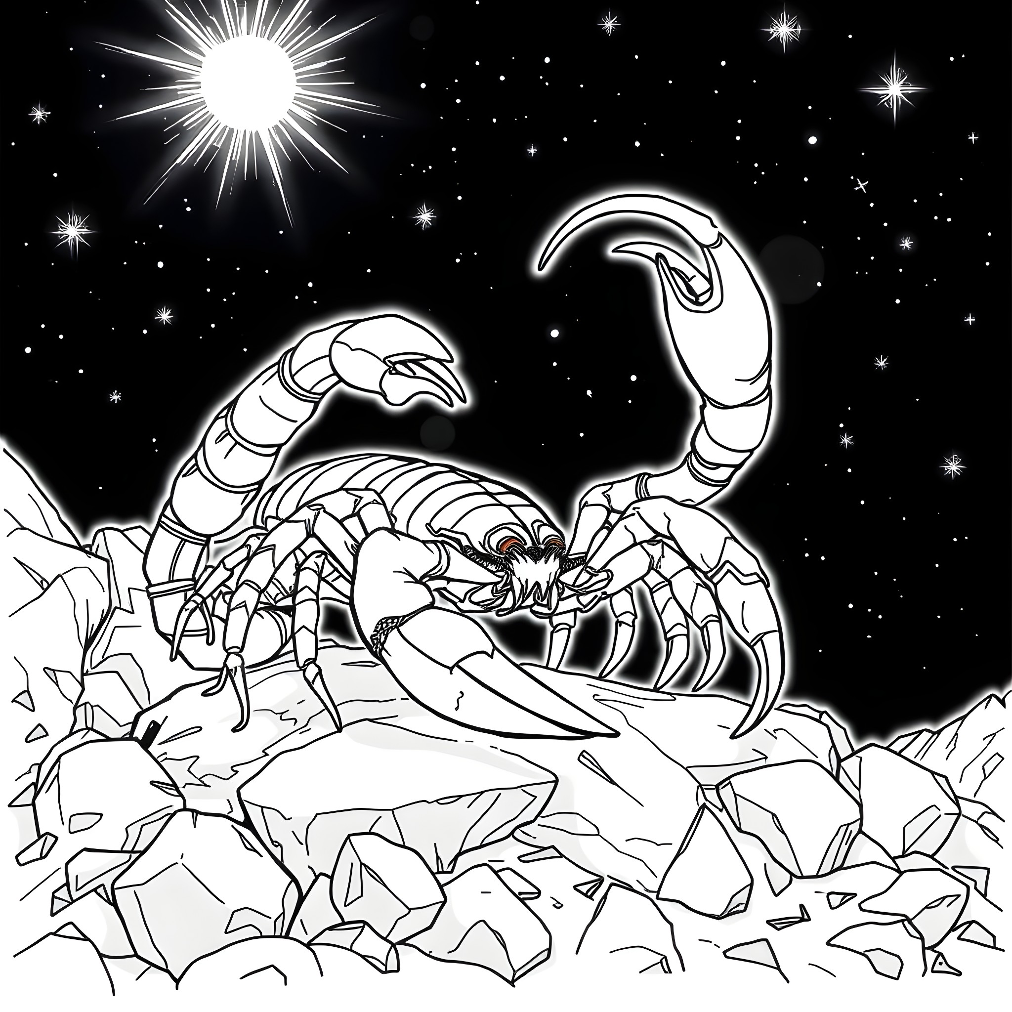 Best Scorpio Coloring Pages (Free Printable PDF)