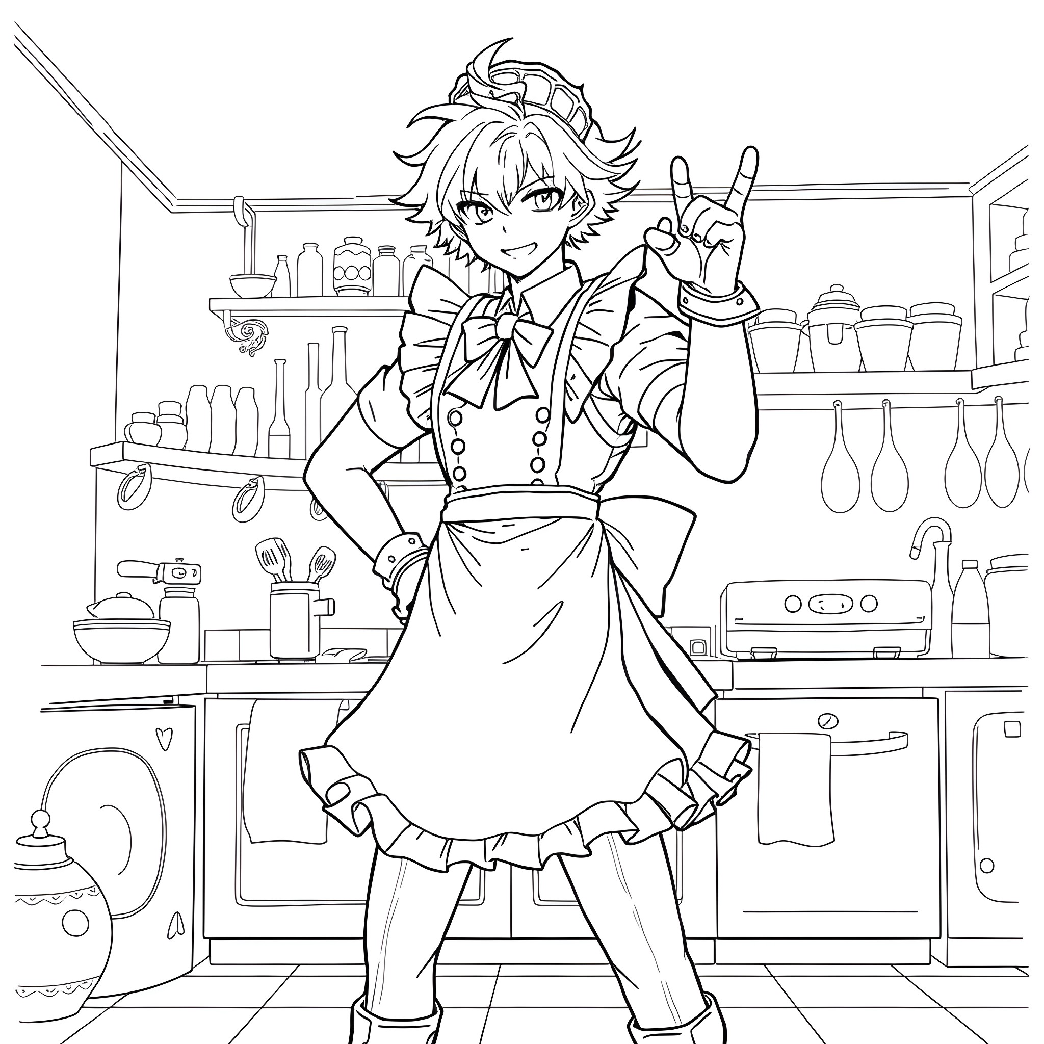 Best Katsuki Bakugou Coloring Pages (Free Printable PDF)