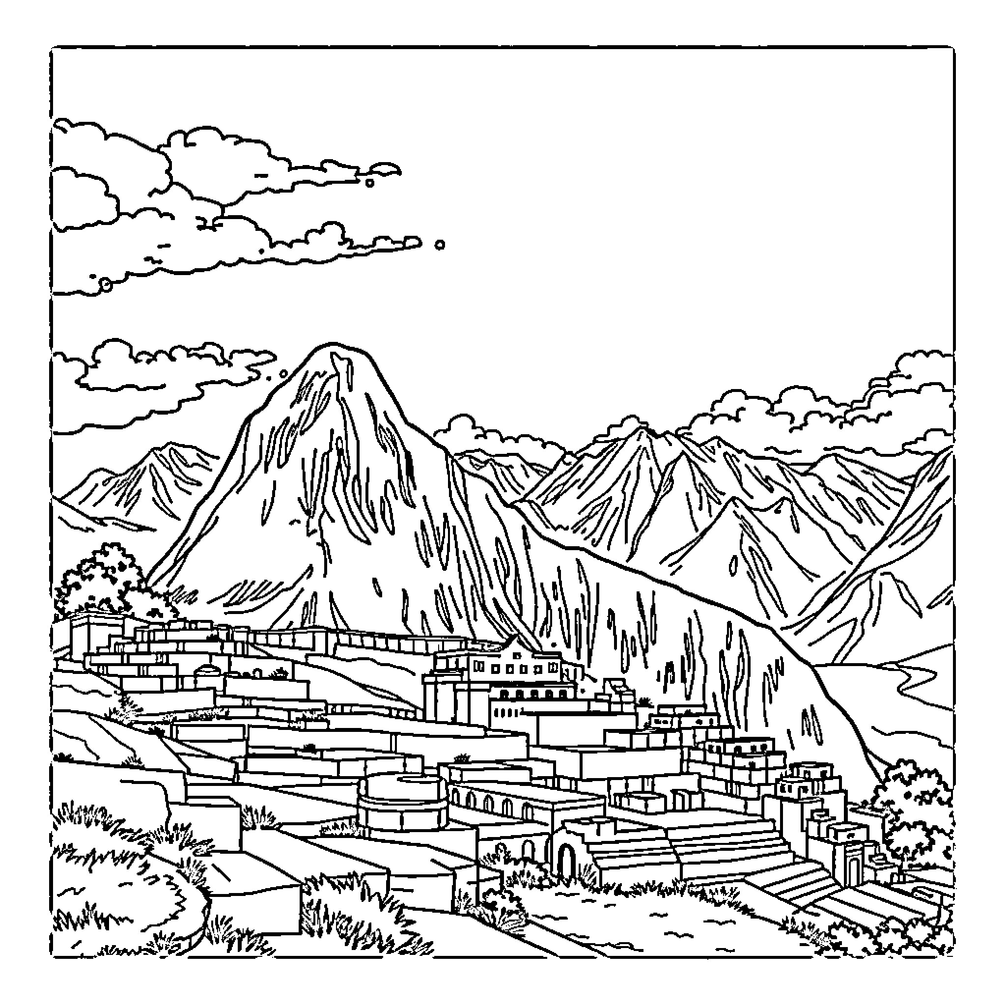 Best Peru Coloring Pages (Free Printable PDF)