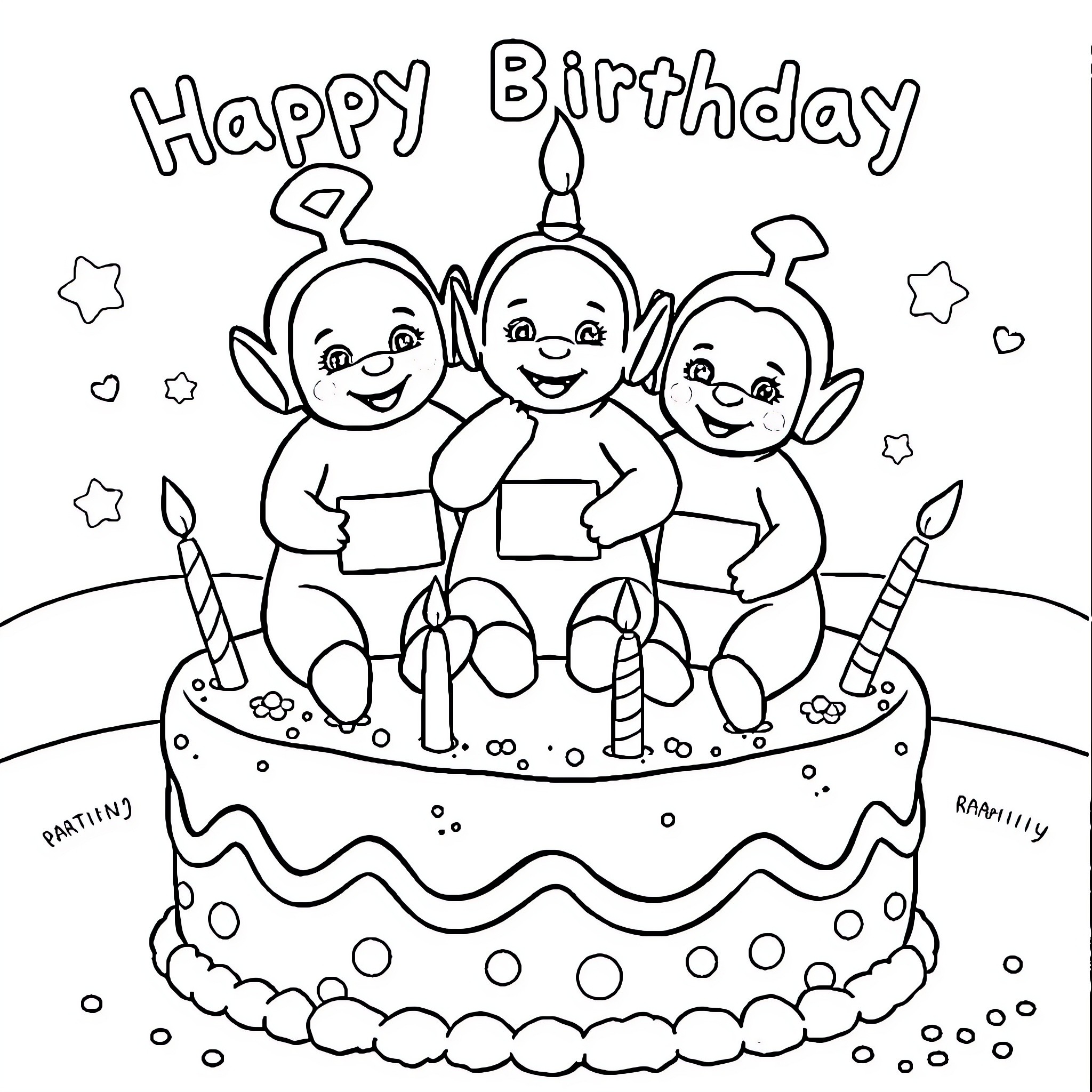 Best Teletubbies Coloring Pages (Free Printable PDF)