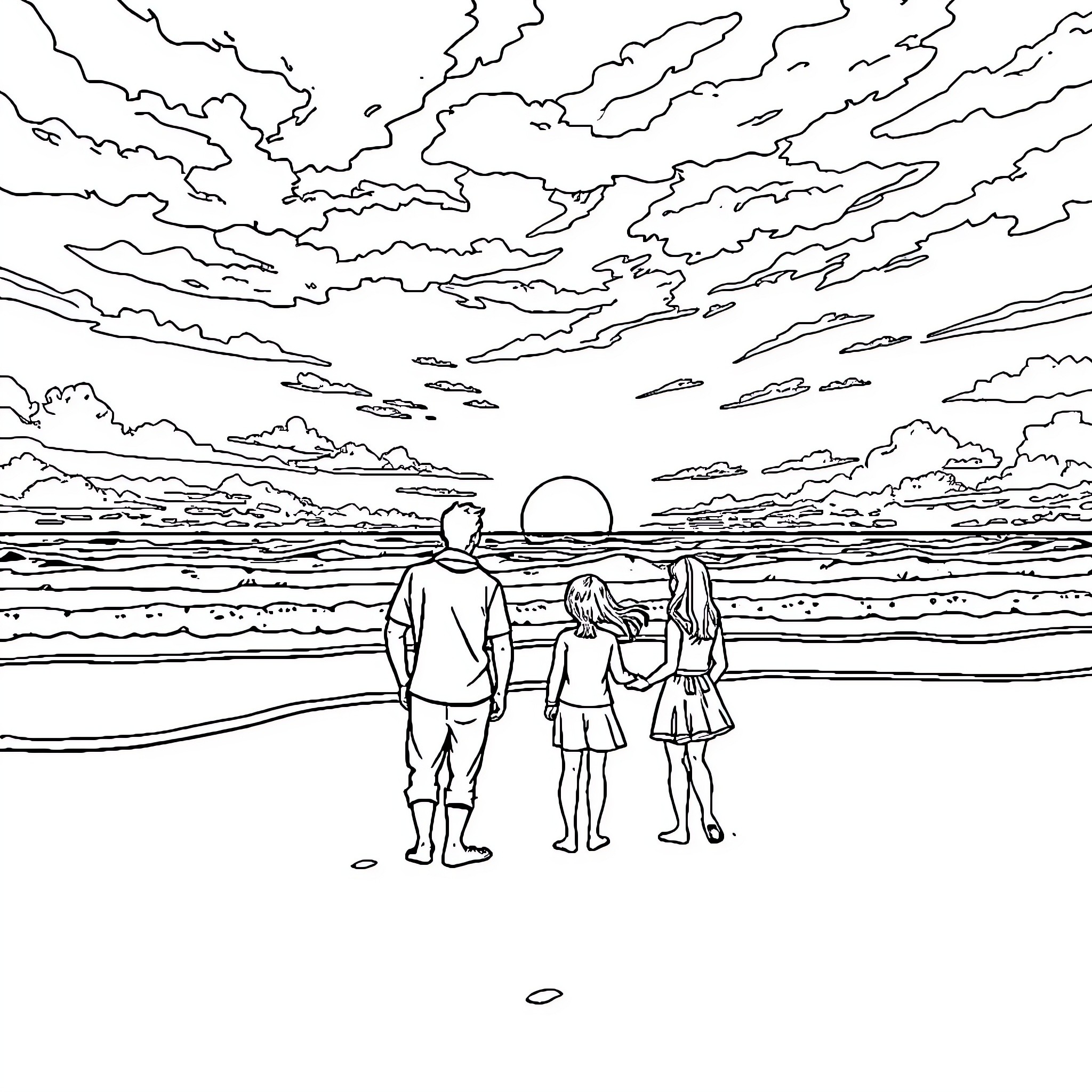 Best Beach Coloring Pages (Free Printable PDF)