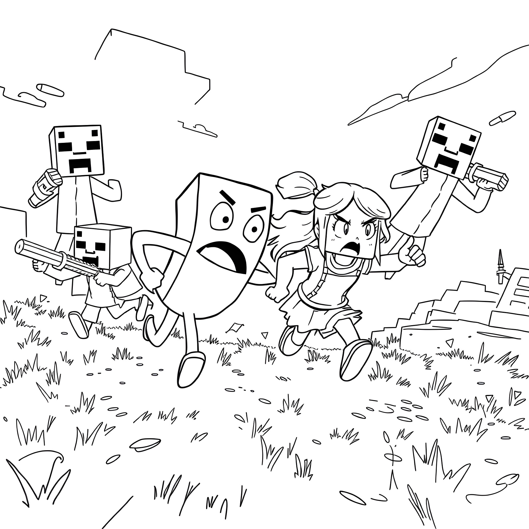 1 Best Alley Coloring Pages (Free Printable PDFs)