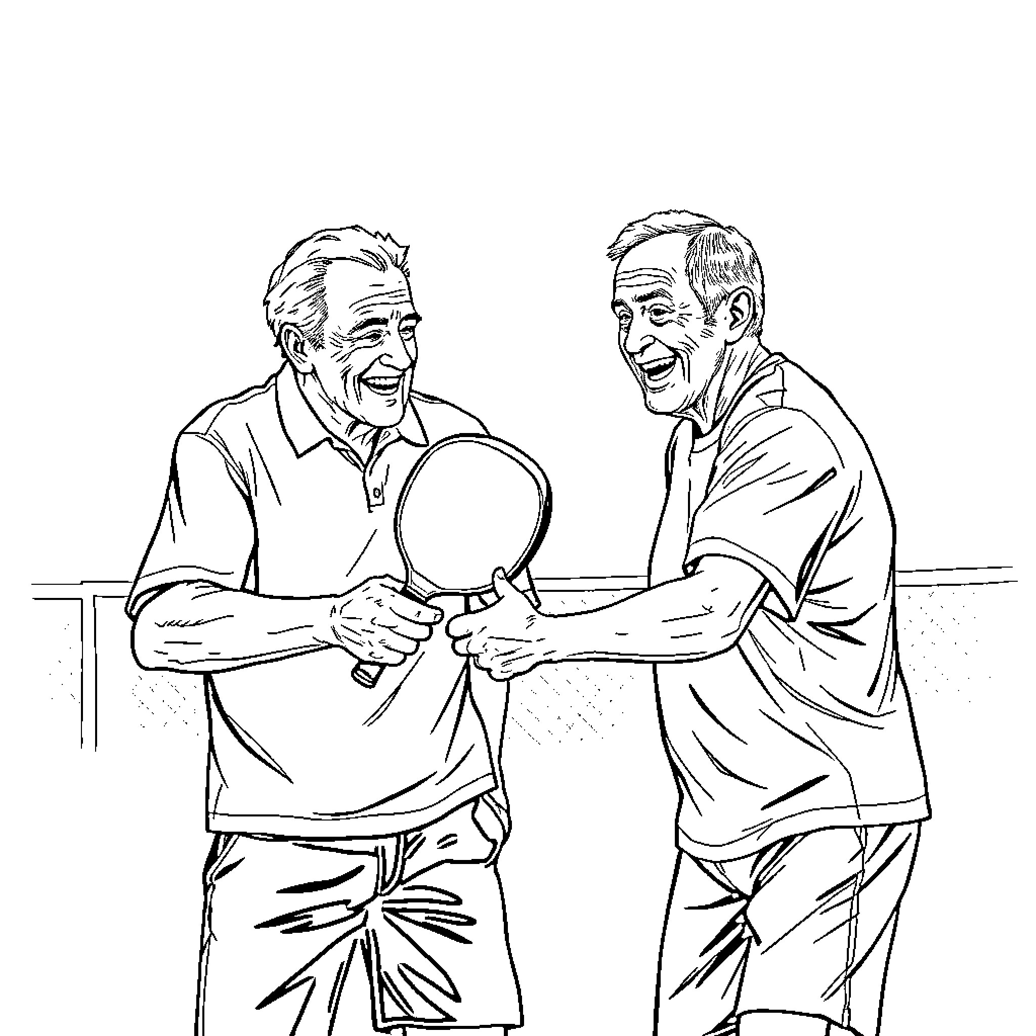 Best Pickleball Coloring Pages (Free Printable PDF)