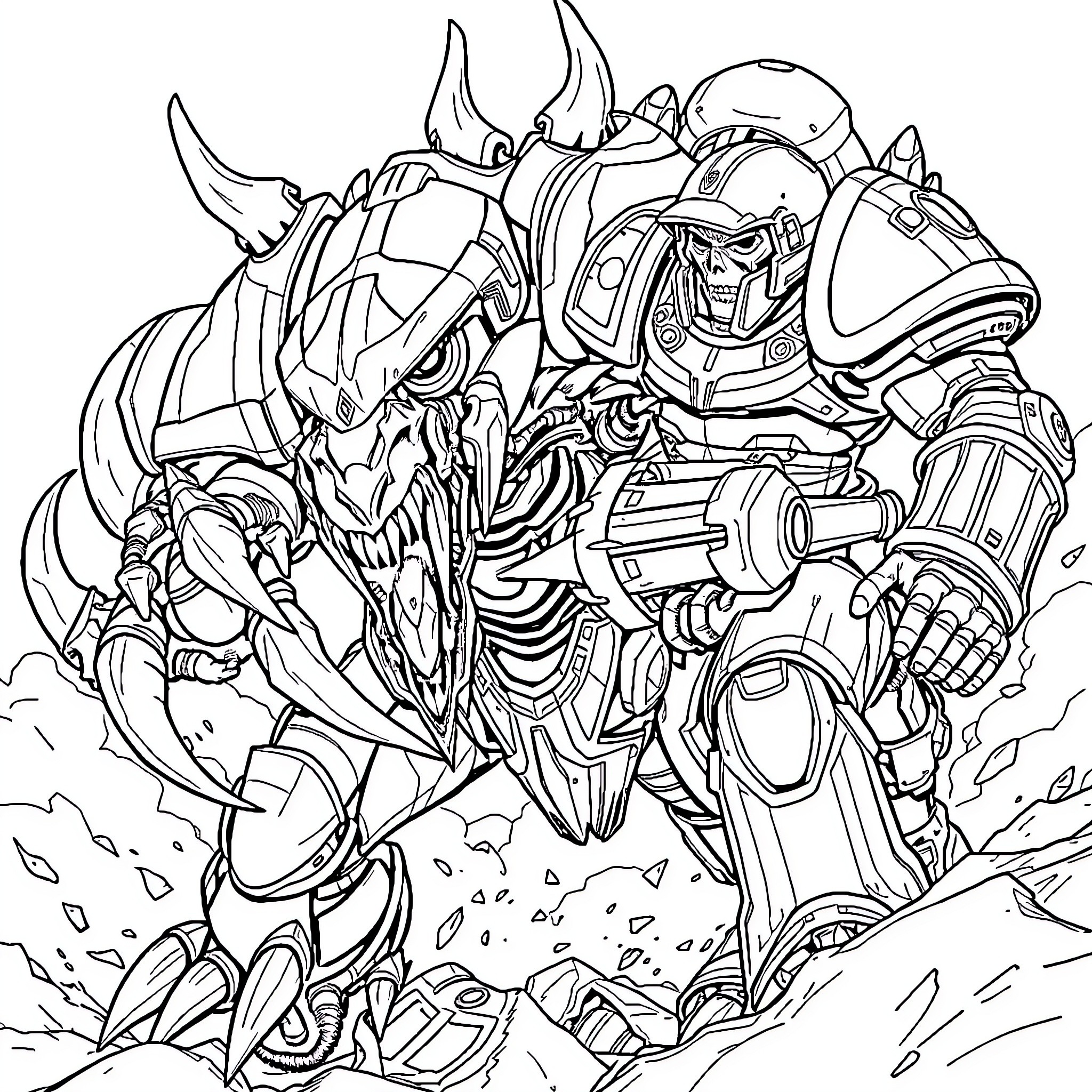 Best Zerg Coloring Pages (Free Printable PDF)