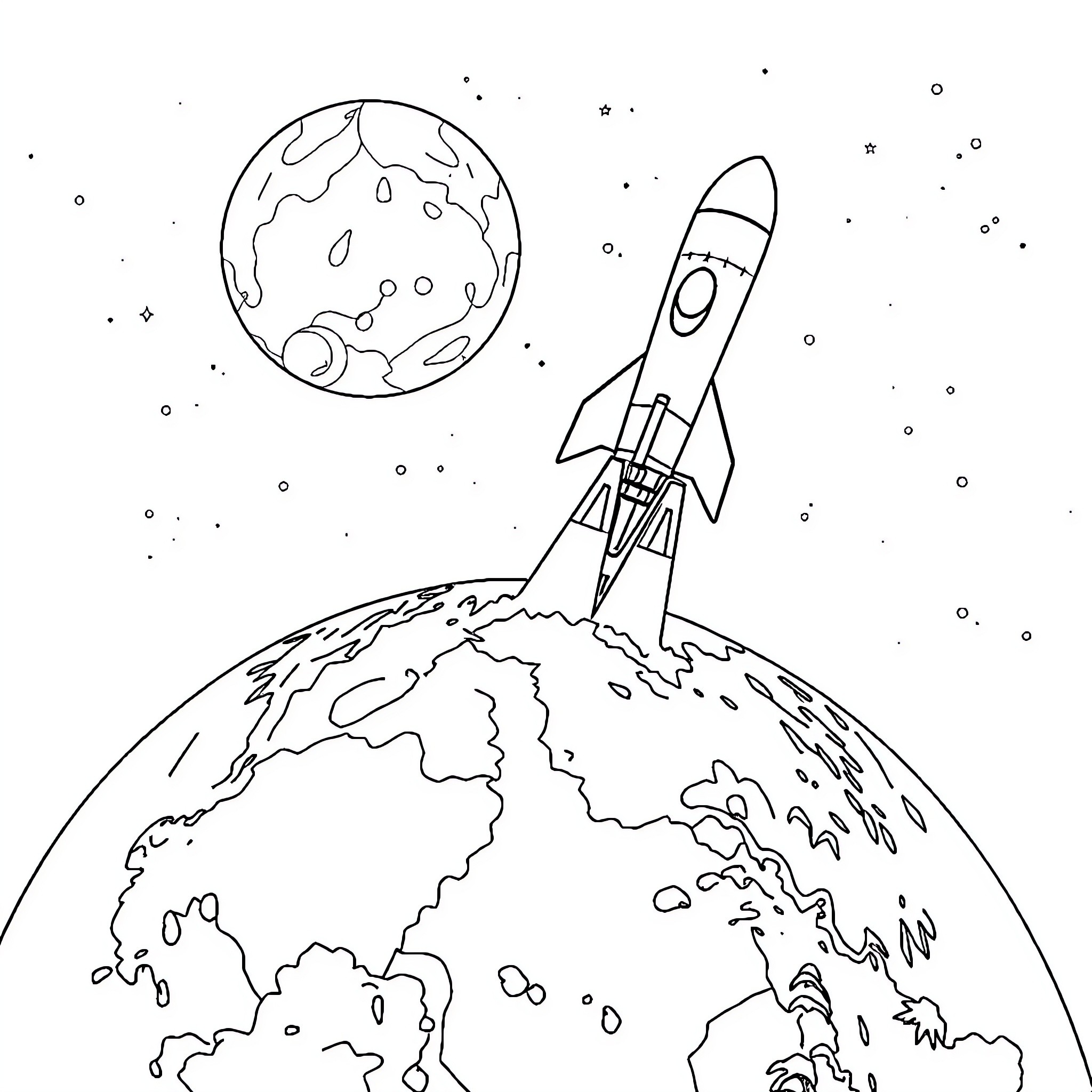 Best Cohete Coloring Pages (Free Printable PDF)
