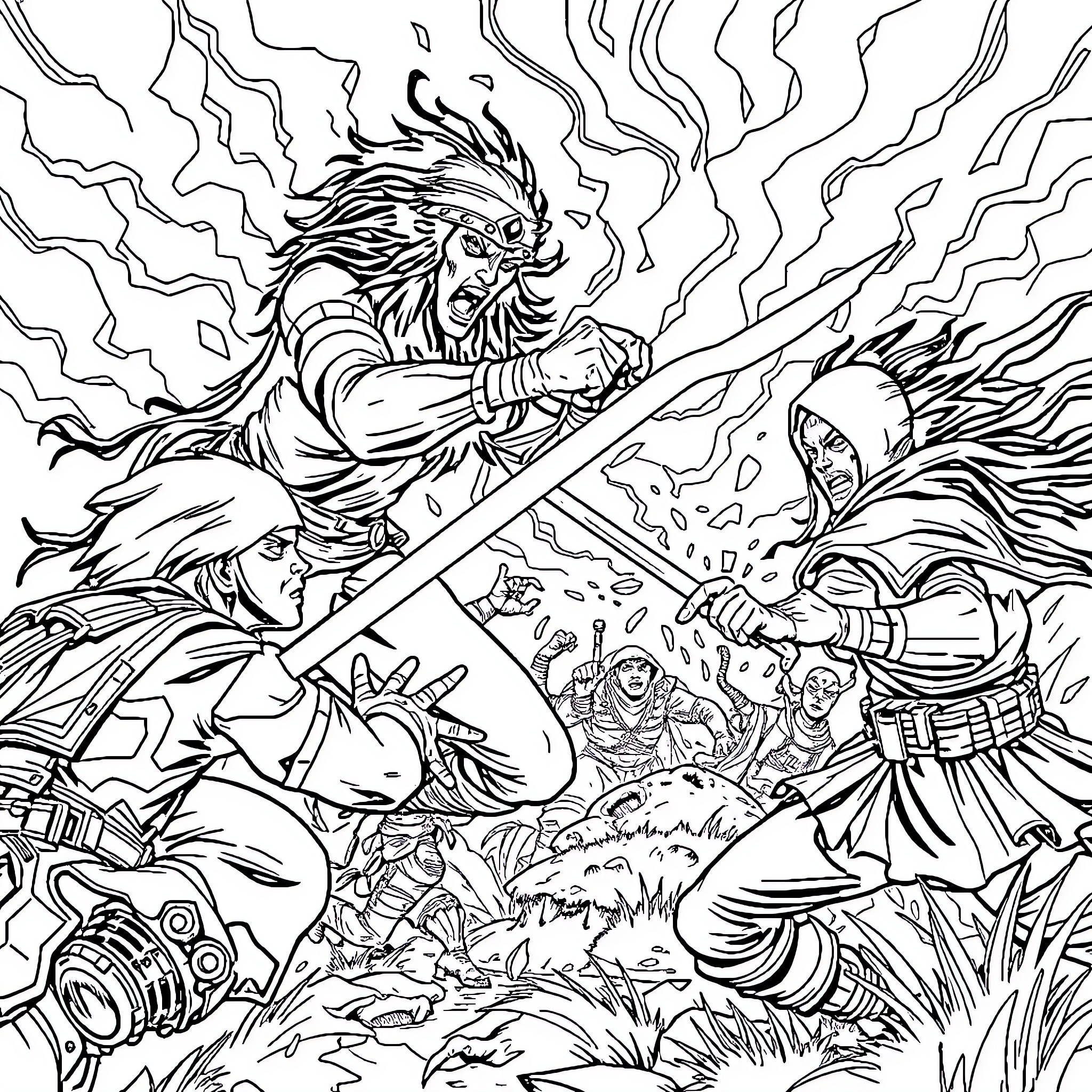 Best Huntrix Coloring Pages (Free Printable PDF)