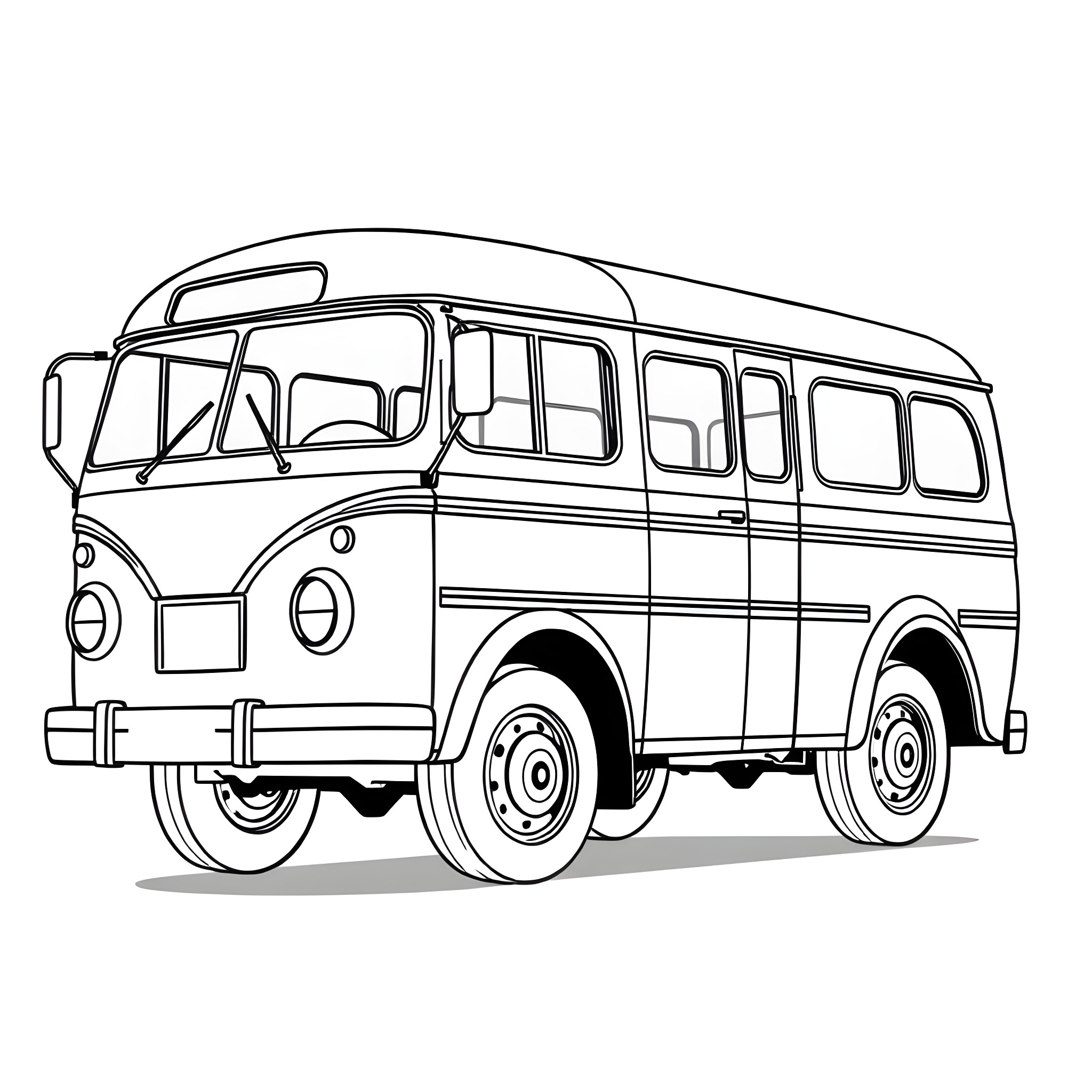 18 Best Bus Coloring Pages (Free Printable PDFs)
