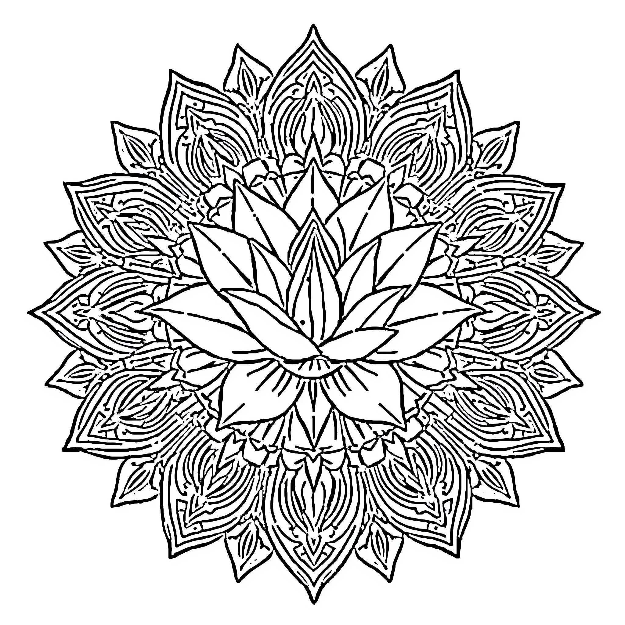 Best Lotus Coloring Pages (Free Printable PDF)