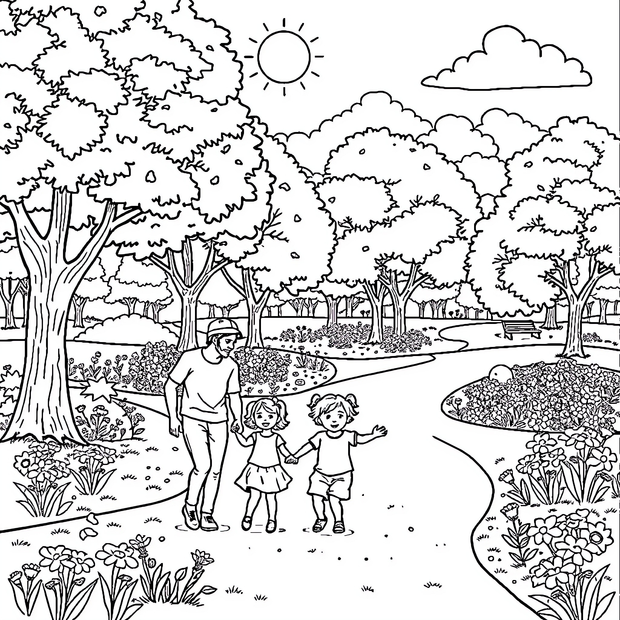 Best Parent Coloring Pages (Free Printable PDF)