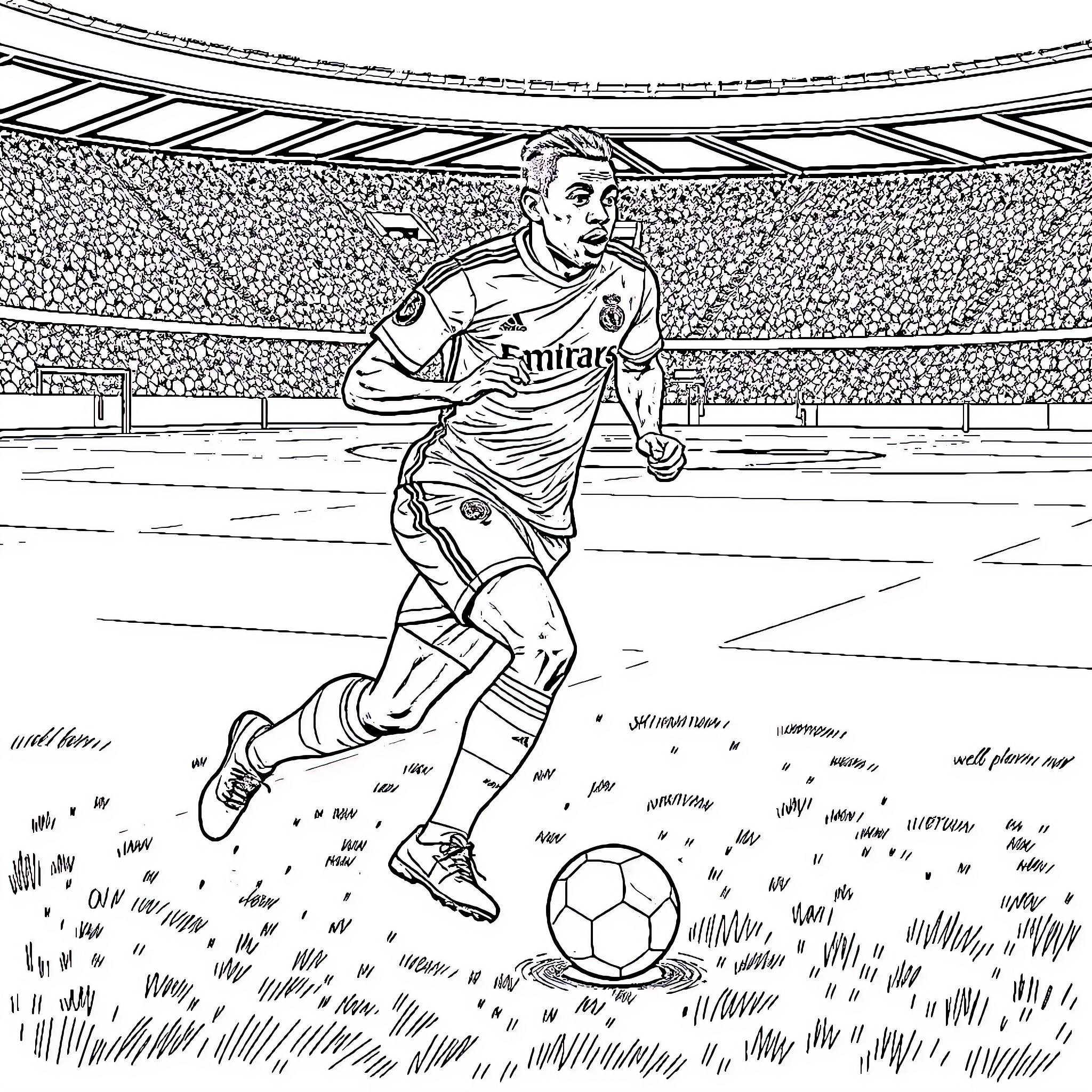 Best Mbappe Coloring Pages (Free Printable PDF)