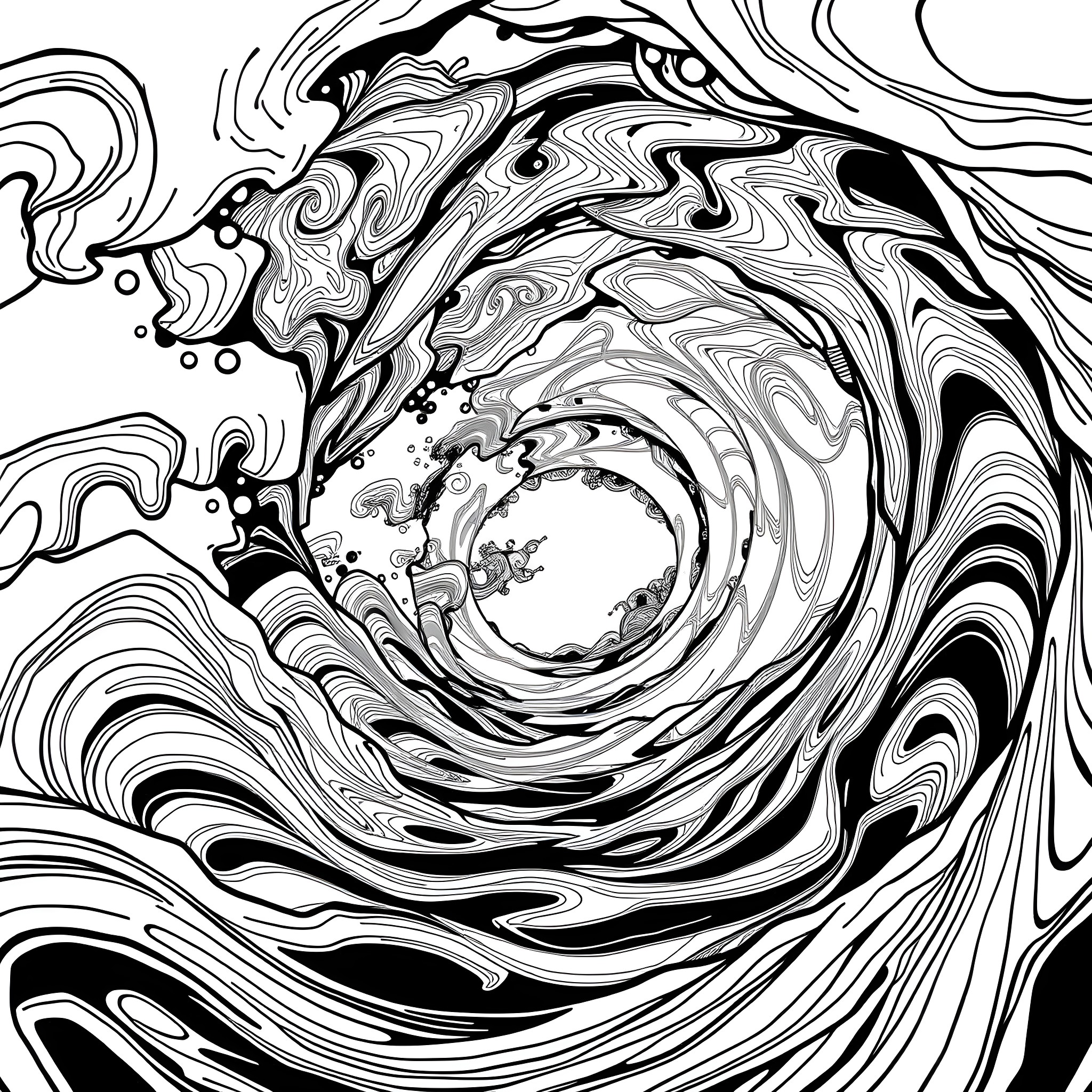 Best Wave Coloring Pages (Free Printable PDF)