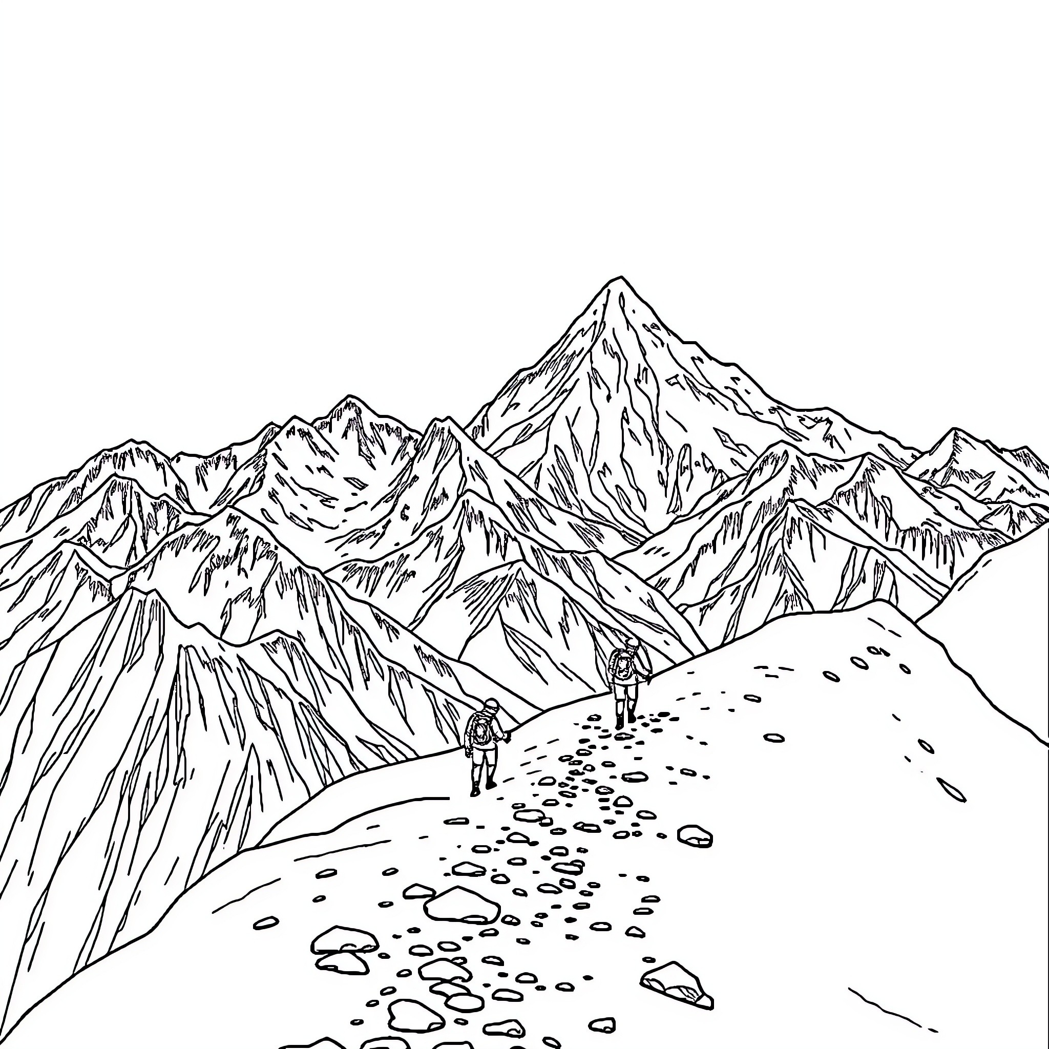 5 Best Mount Everest Coloring Pages (Free Printable PDFs)