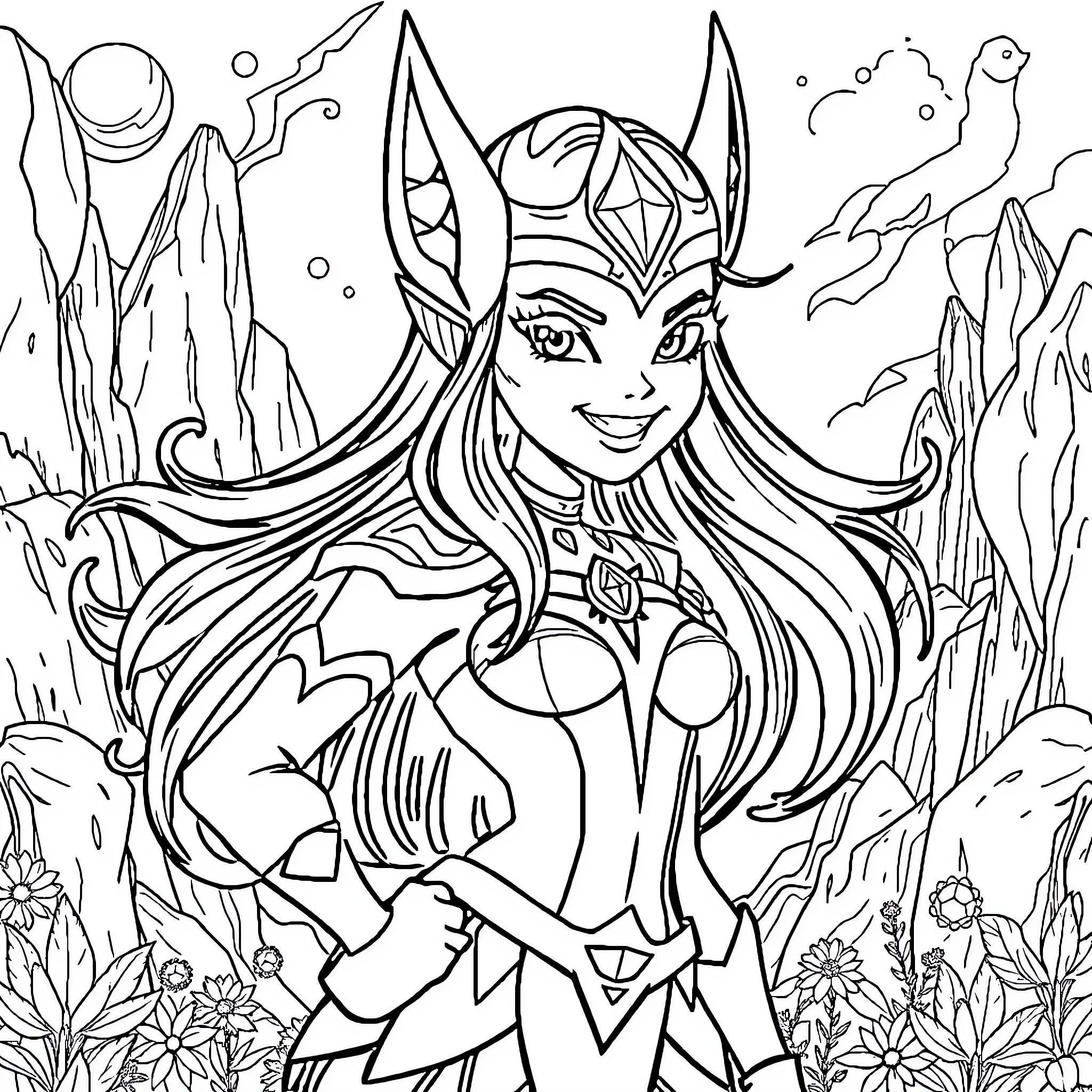 3 Best Megan Coloring Pages (Free Printable PDFs)