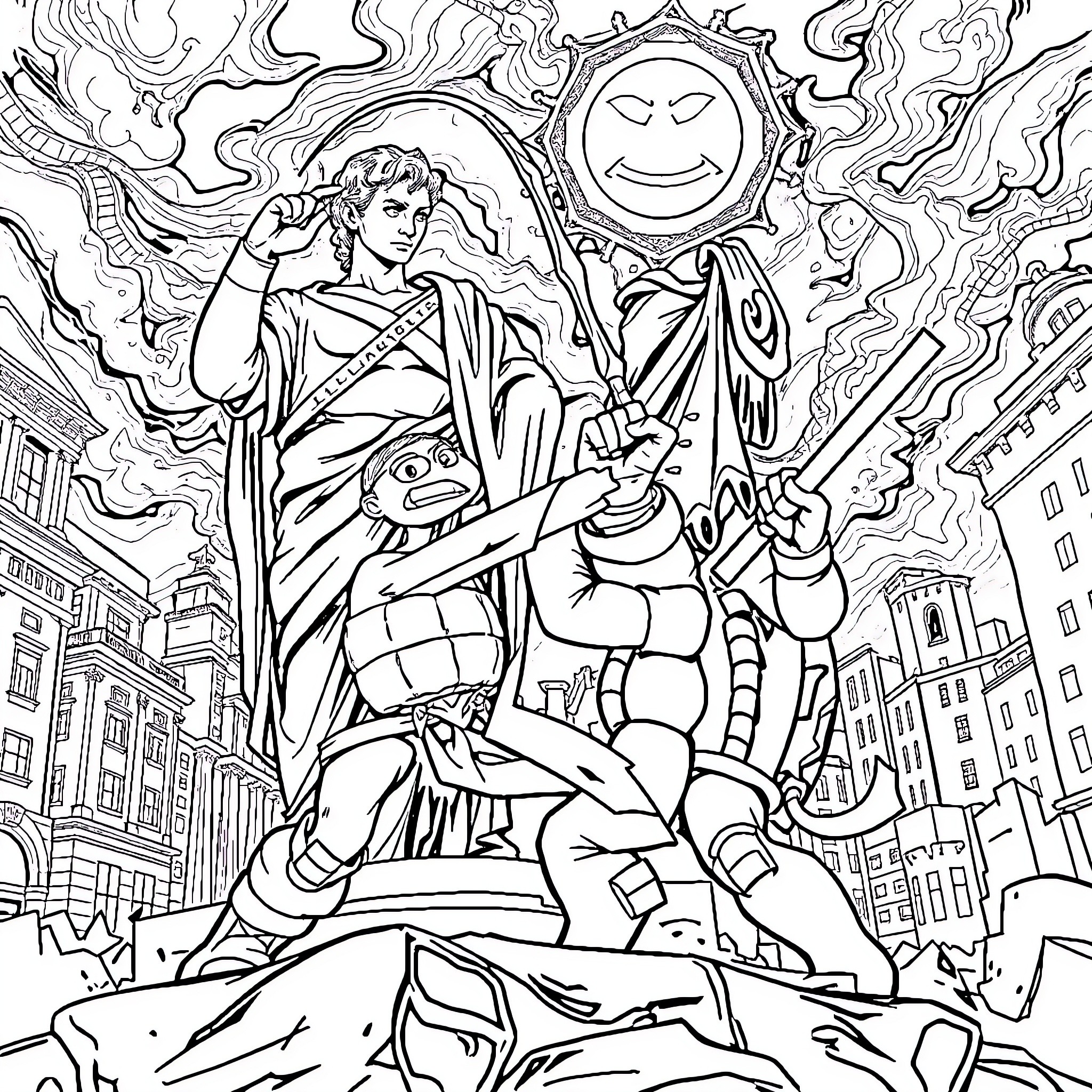 Best Michelangelo Coloring Pages (Free Printable PDF)