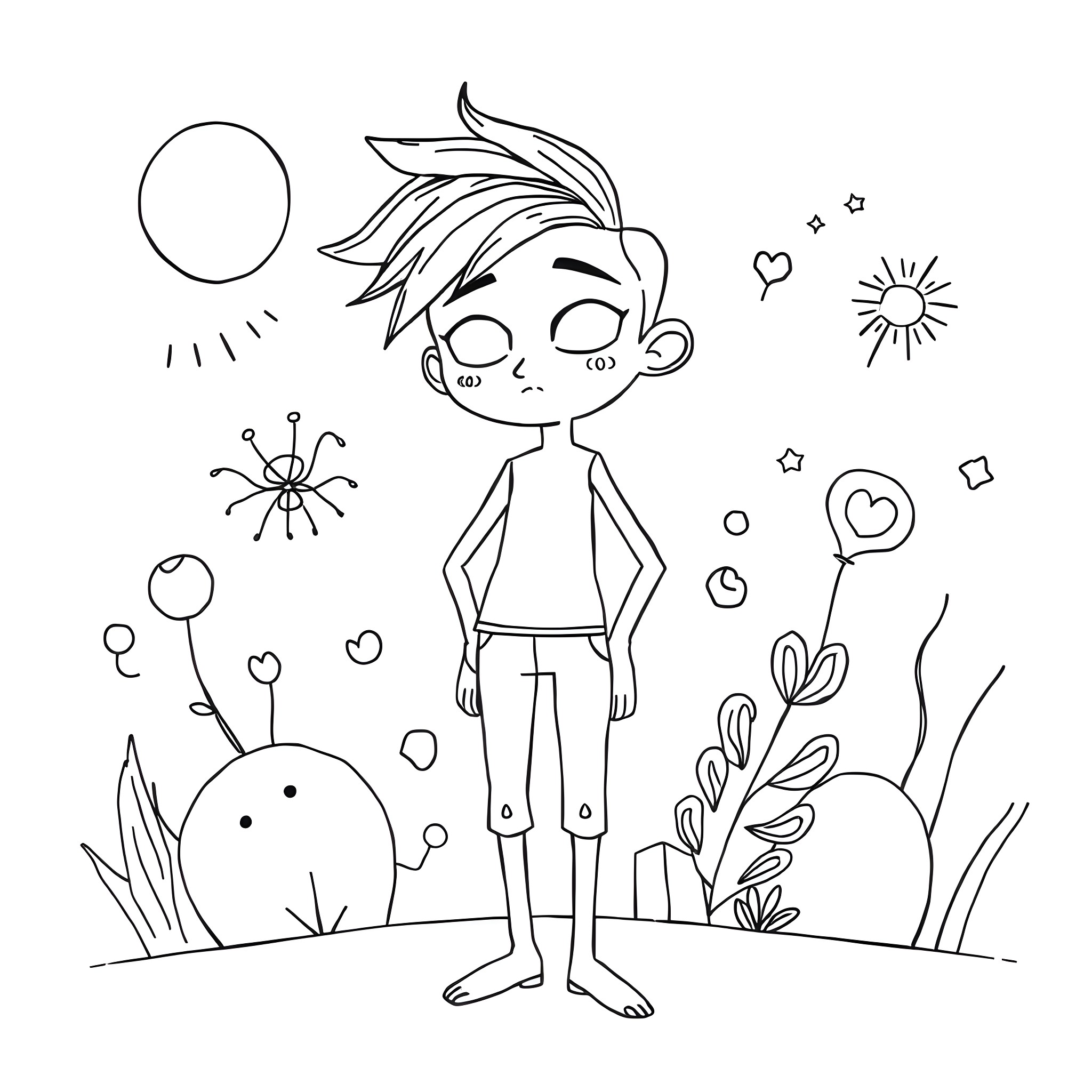 Best Tyler Coloring Pages (Free Printable PDF)