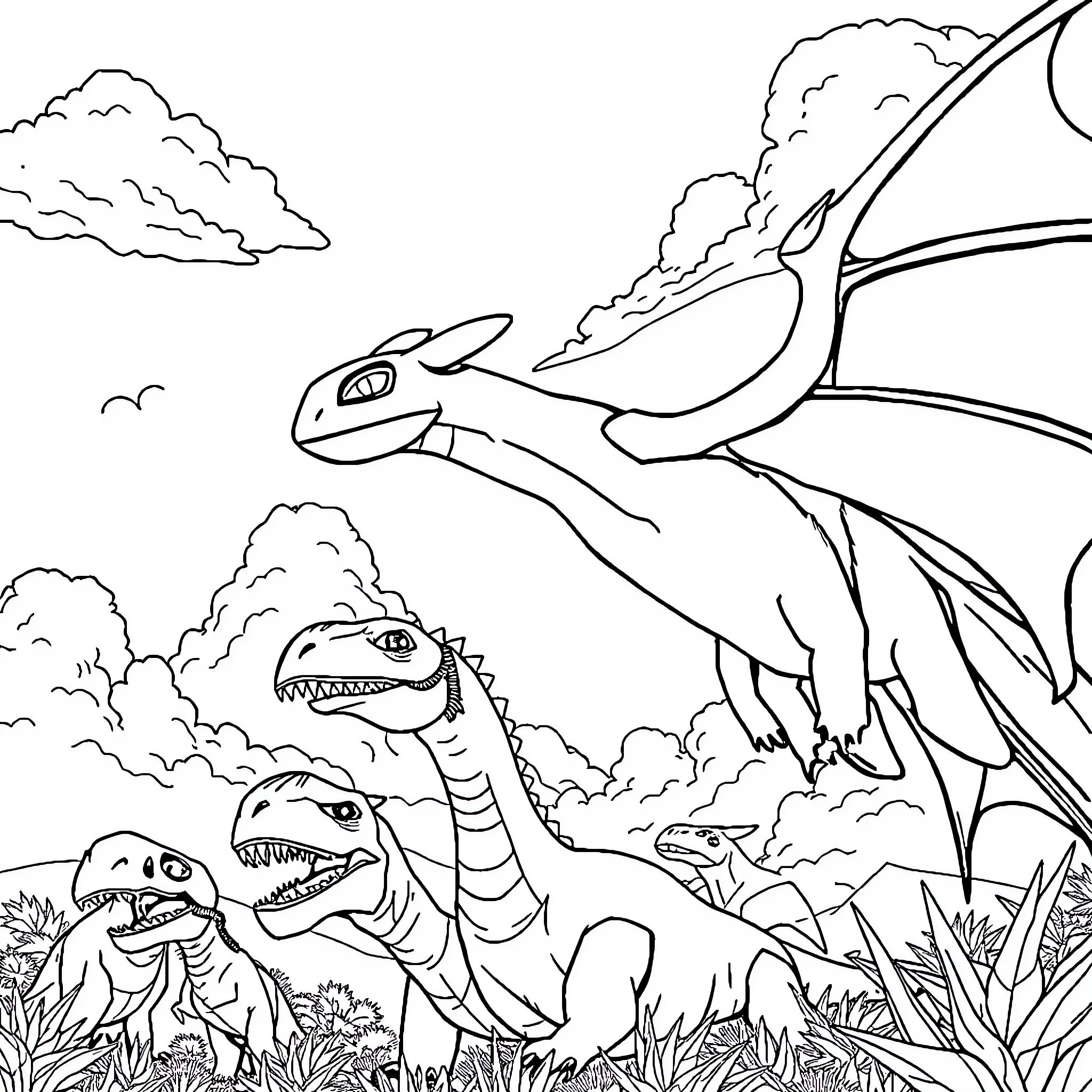 Best Toothless Coloring Pages (Free Printable PDF)