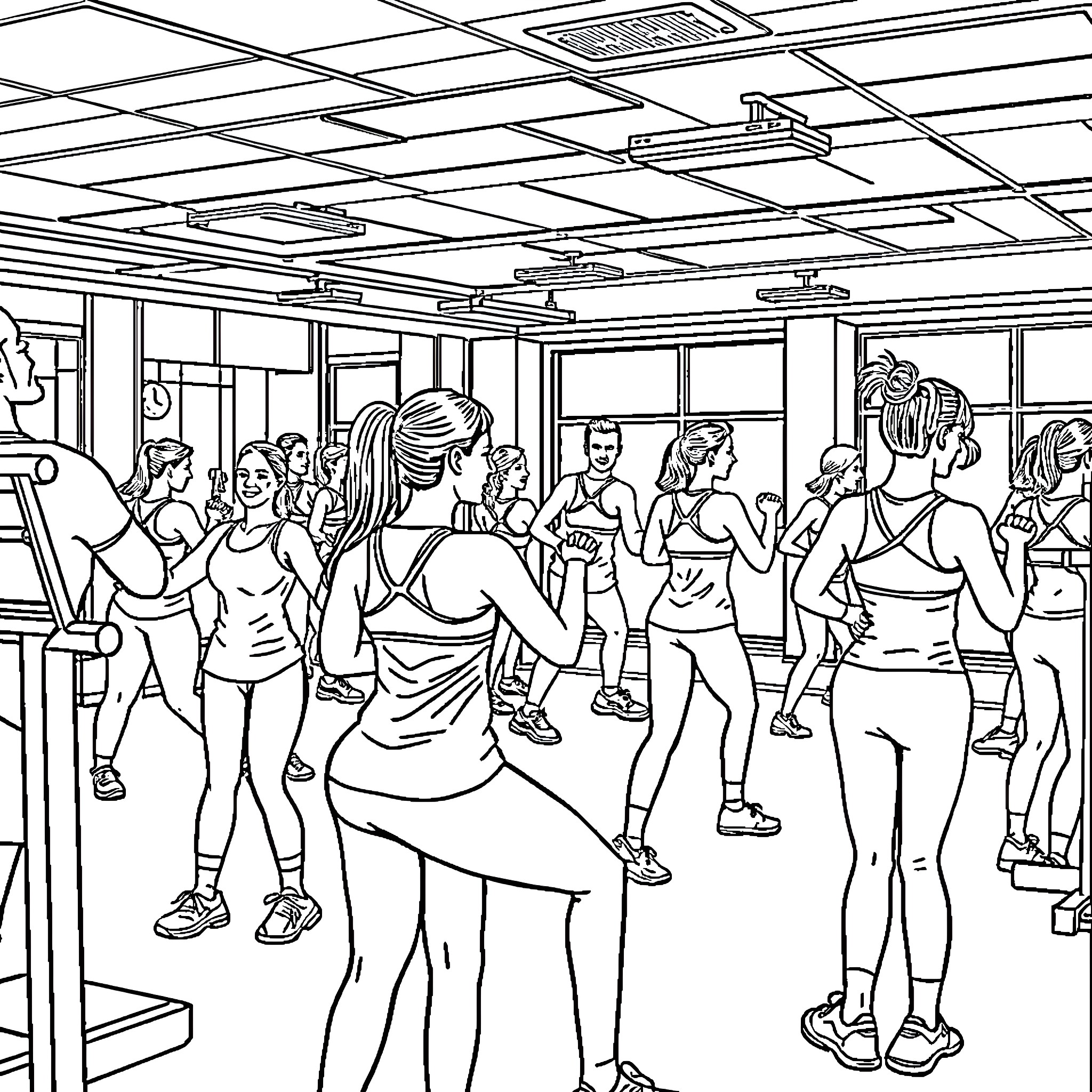 3 Best Fitness Coloring Pages (Free Printable PDFs)