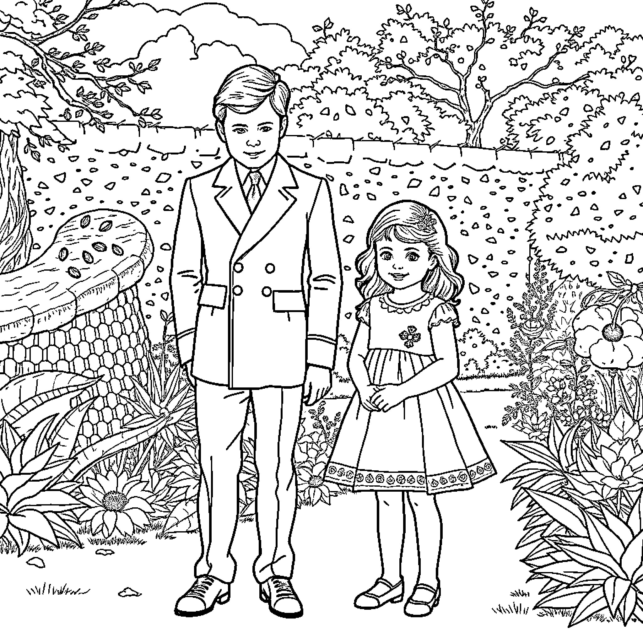 Best Prince George and Princess Charlotte Coloring Pages (Free ...