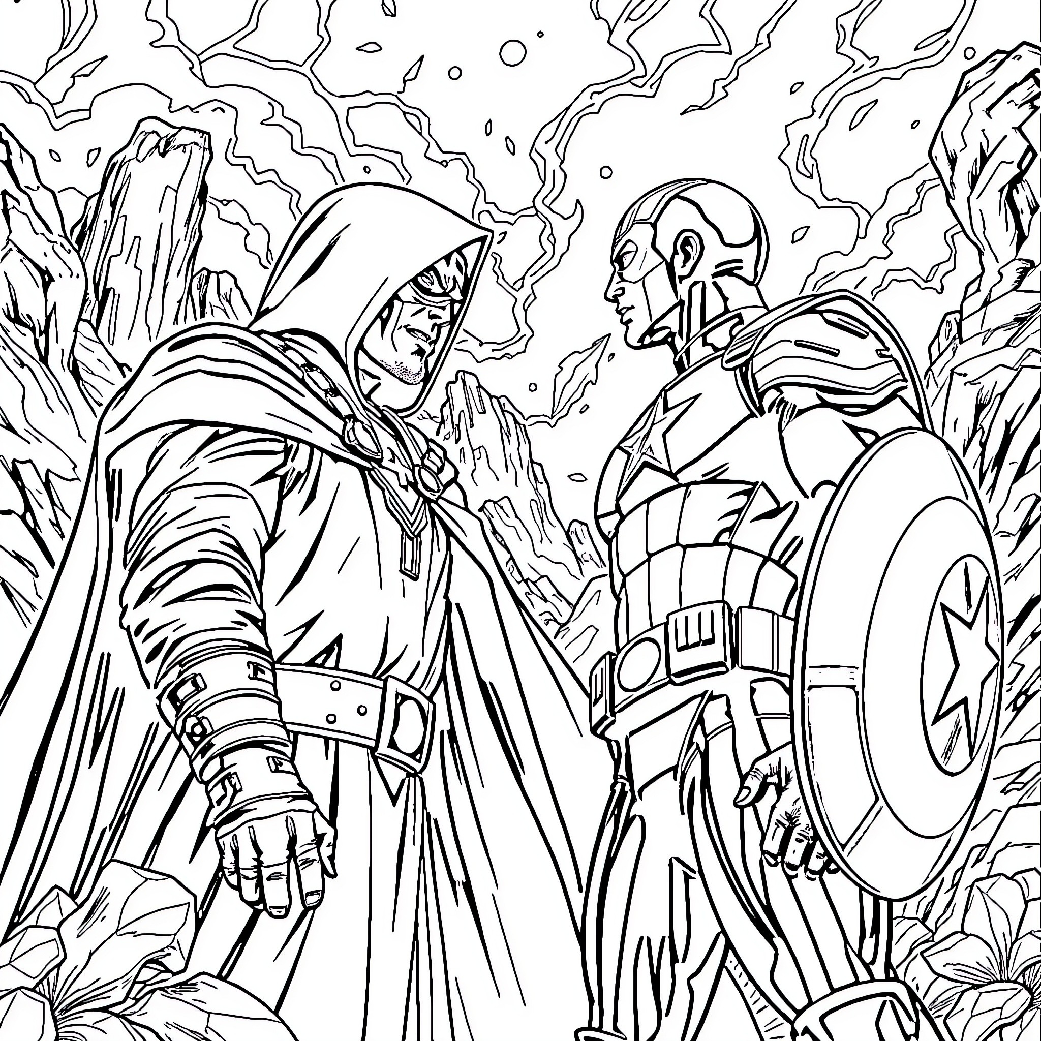Best Dr. Doom Coloring Pages (Free Printable PDF)