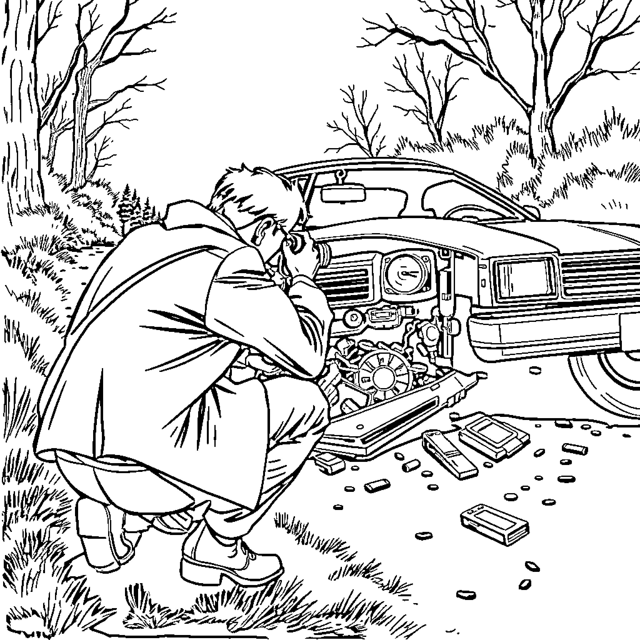 Best Investigator Coloring Pages (Free Printable PDF)