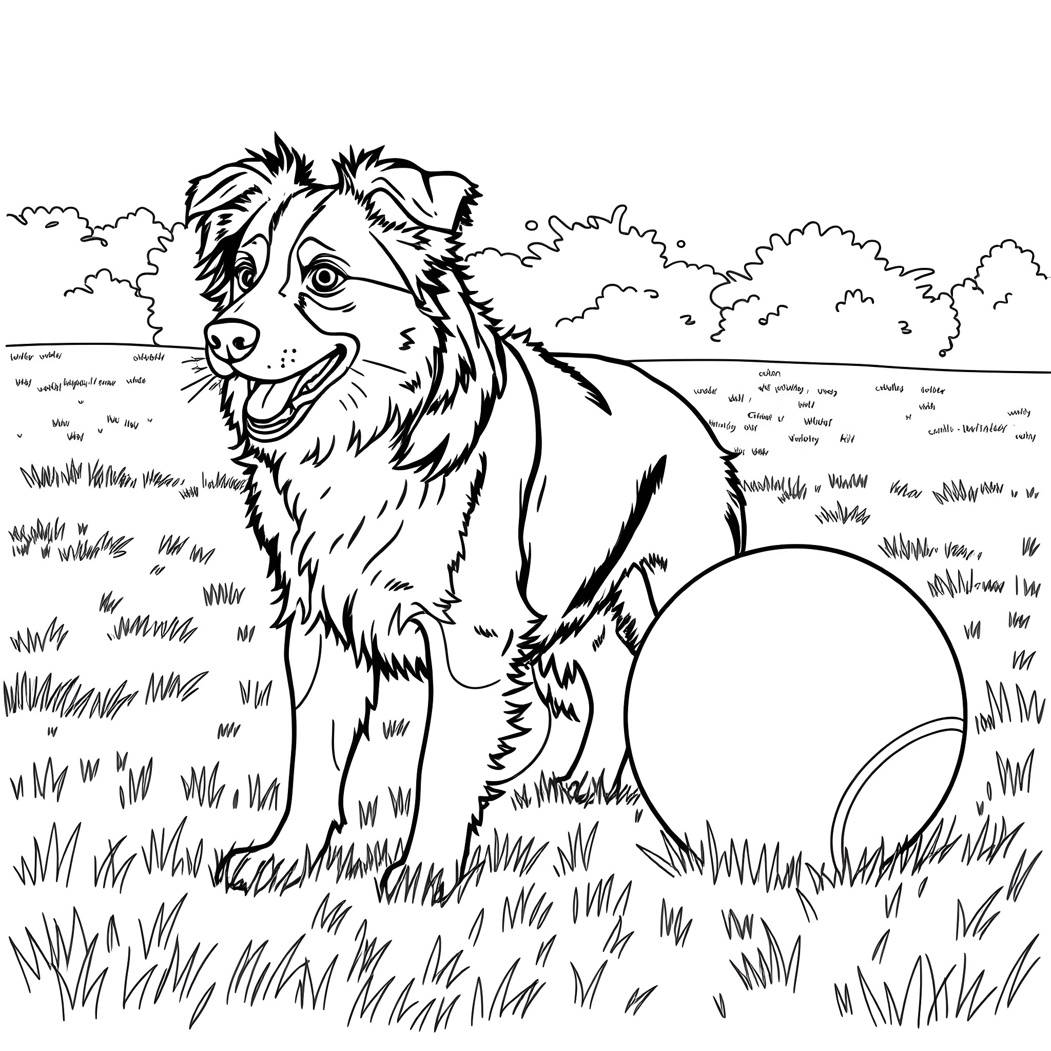41 Best Border Collie Coloring Pages (Free Printable PDFs)