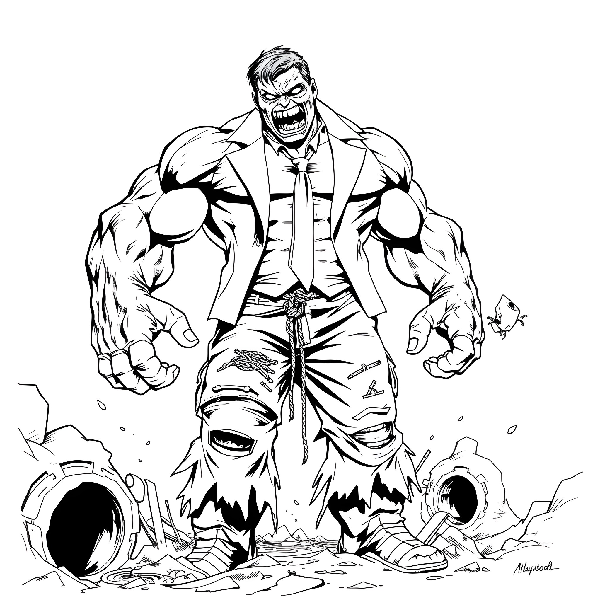 112 Best Zombie Coloring Pages (Free Printable PDFs)