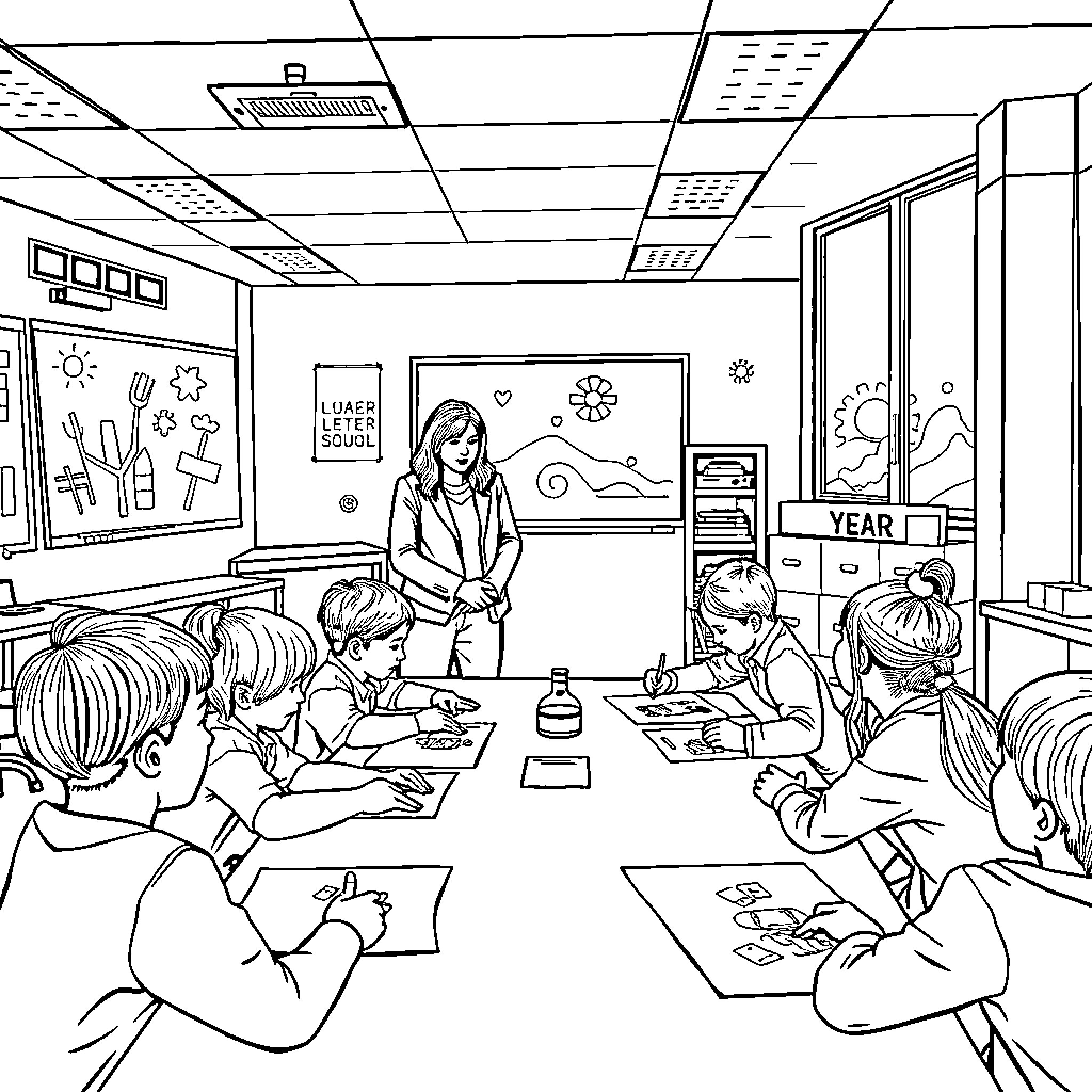 Best Orientation Coloring Pages (Free Printable PDF)