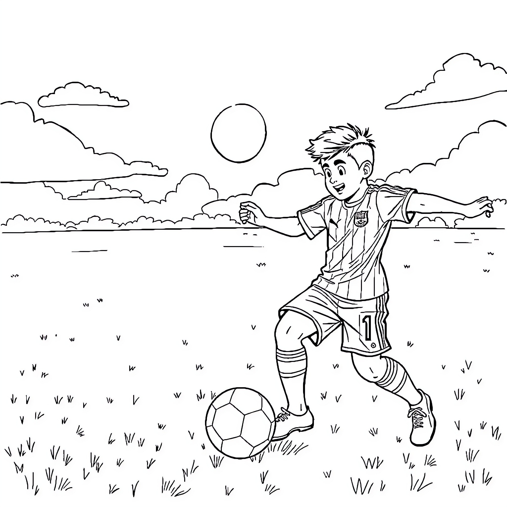 Best Captain Tsubasa Coloring Pages (Free Printable PDF)