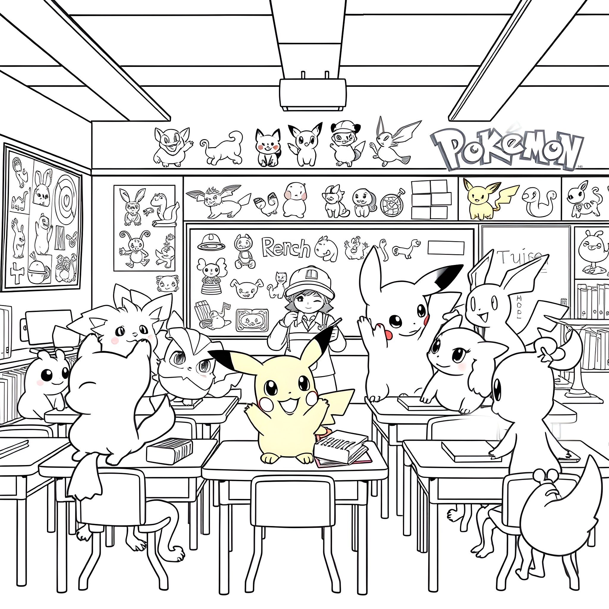 533 Best Pokémon Coloring Pages (Free Printable PDFs)
