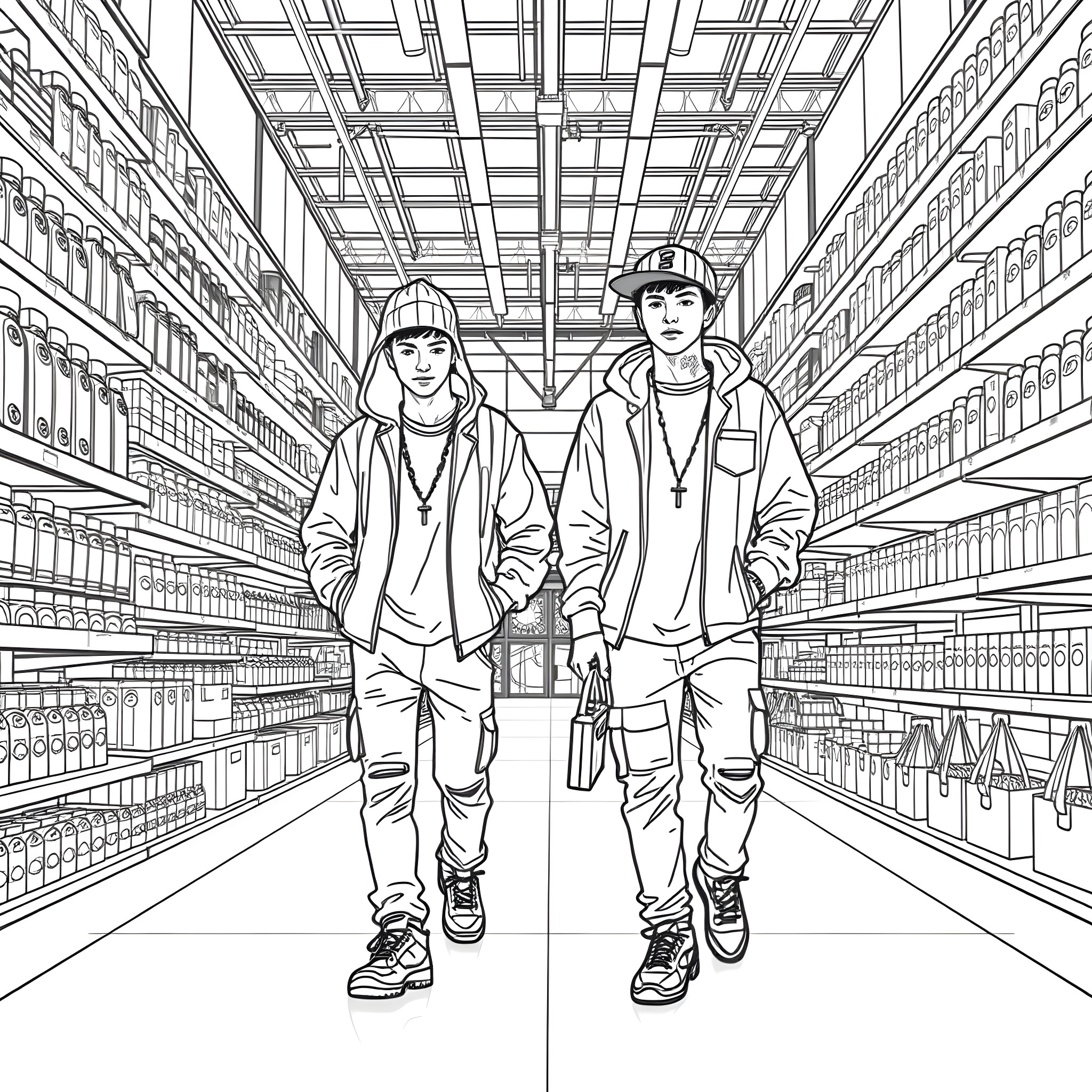 Best Teen Guy Coloring Pages (Free Printable PDF)