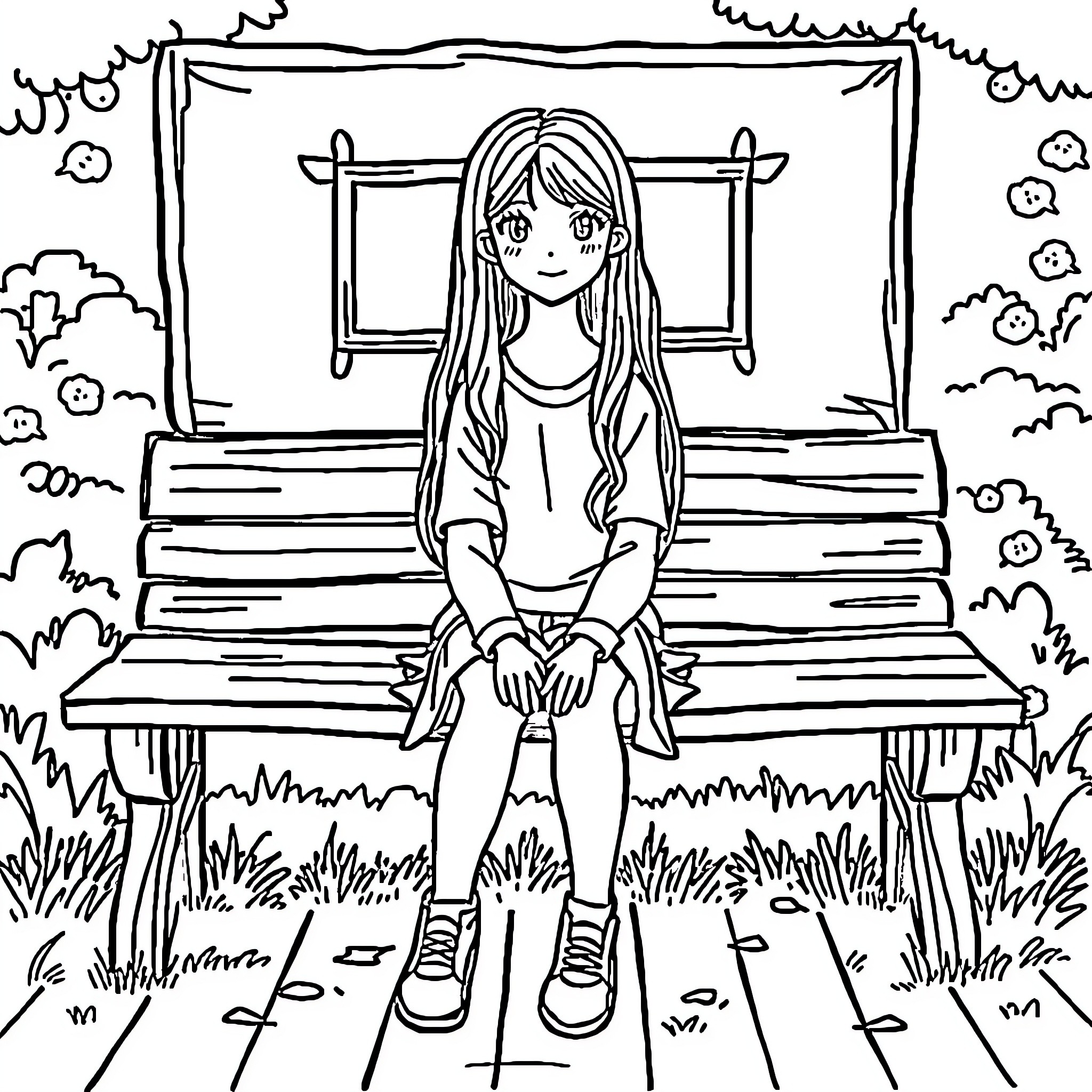 Best Girl Coloring Pages (Free Printable PDF)