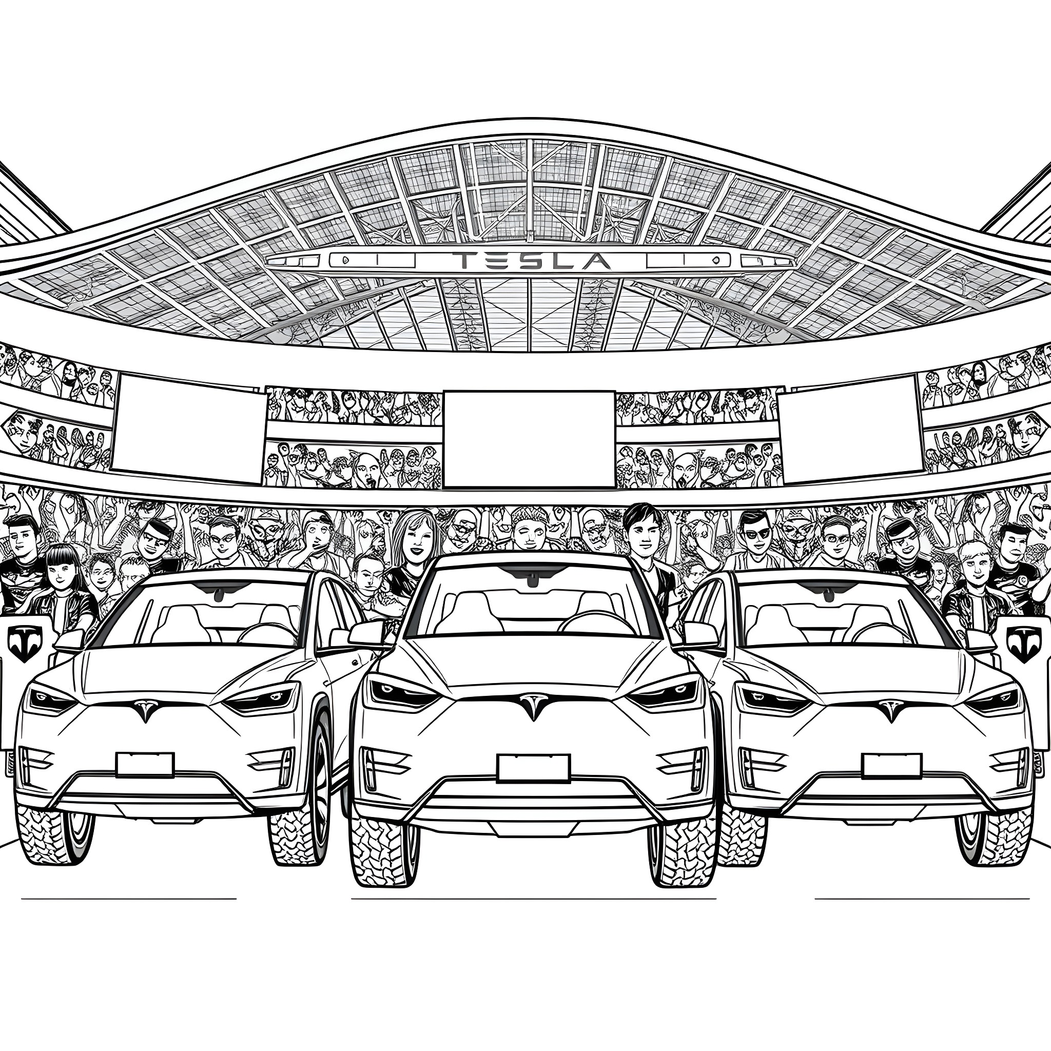 Best Cybertruck Coloring Pages (Free Printable PDF)